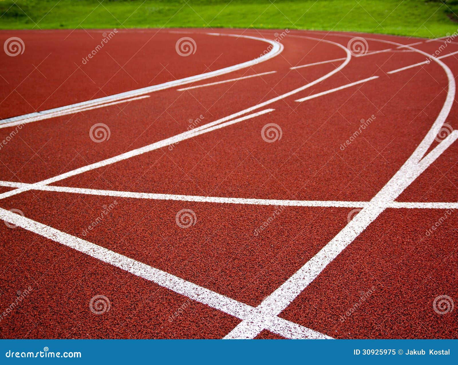 Athletics Start Track Lanes Stock Image - Image of goal, sporting: 30925975