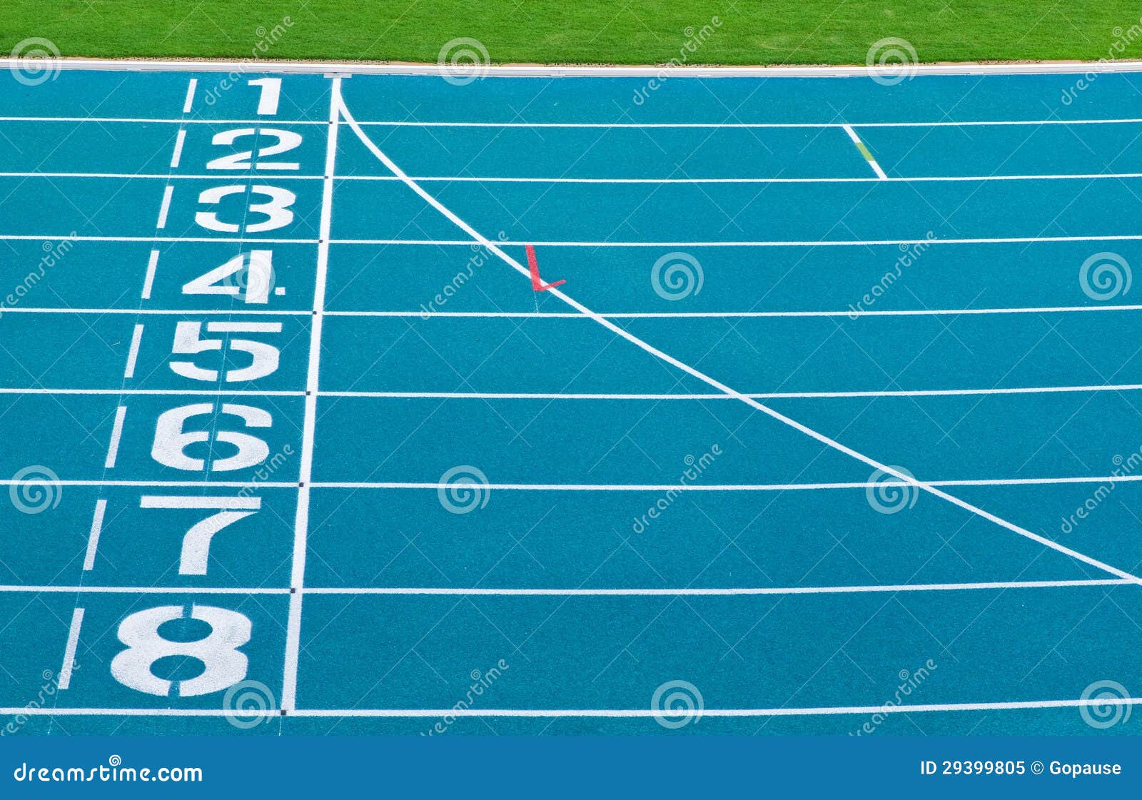 Athletics Track stock image. Image of healthy, racetrack - 29399805