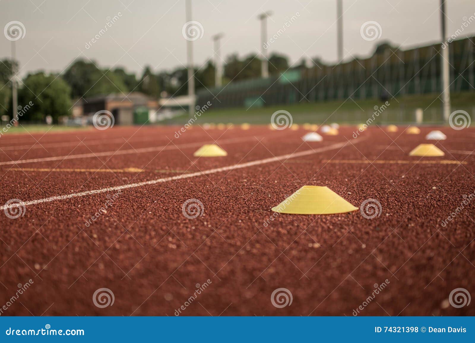 Athletics Track stock photo. Image of outdoor, field - 74321398