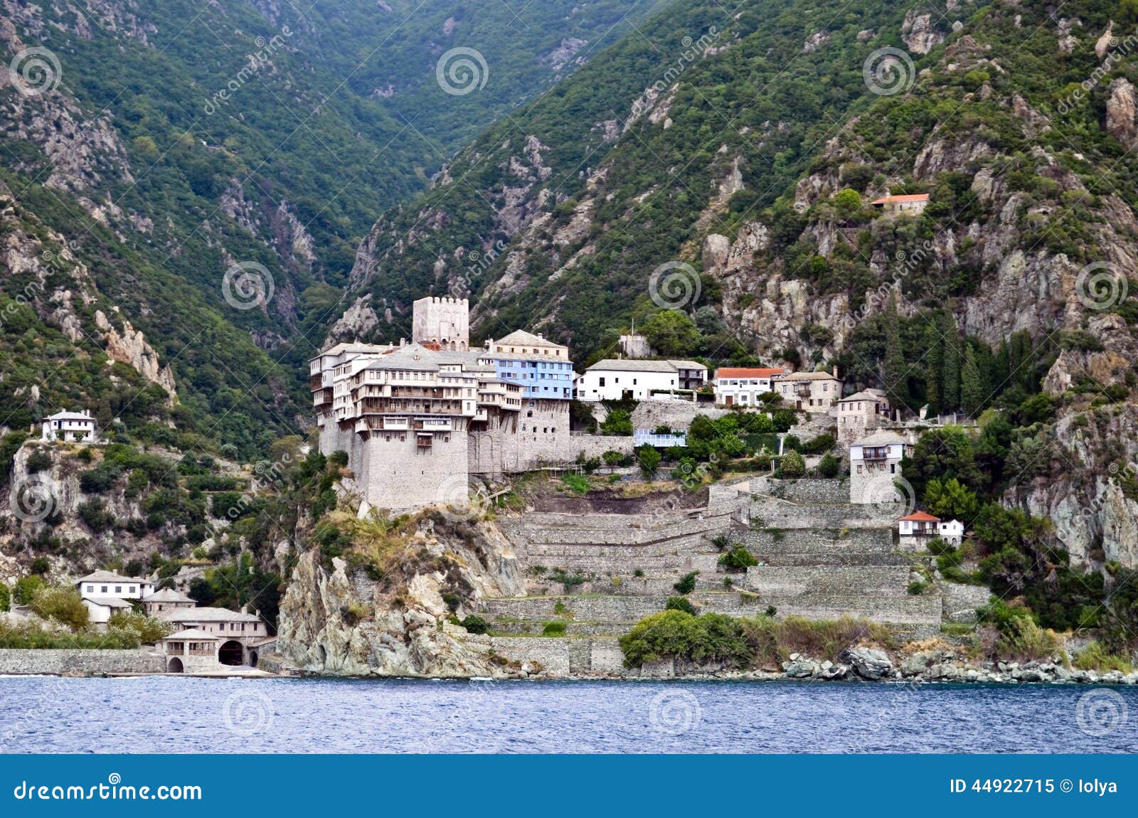 Athos monastery stock image. Image of destination, europe - 44922715