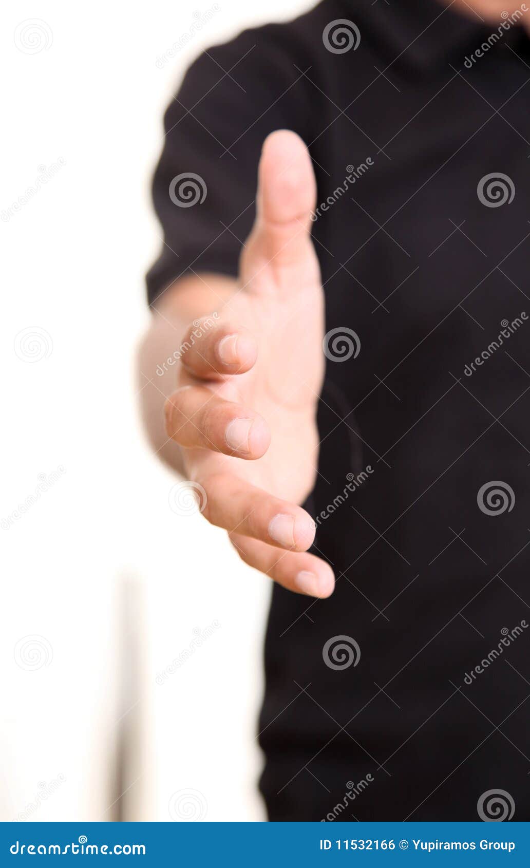 Atitude do cumprimento foto de stock. Imagem de macho - 11532166