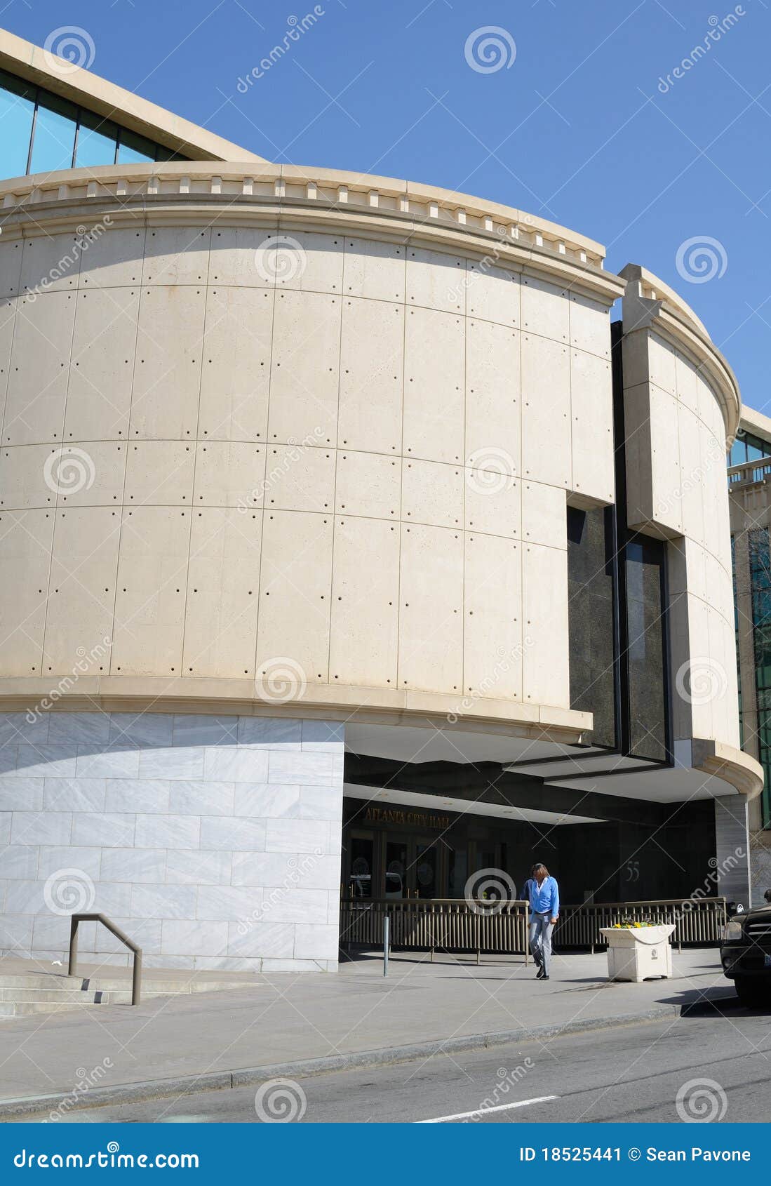 Atlanta City Hall editorial photo. Image of scene, governmental - 18525441