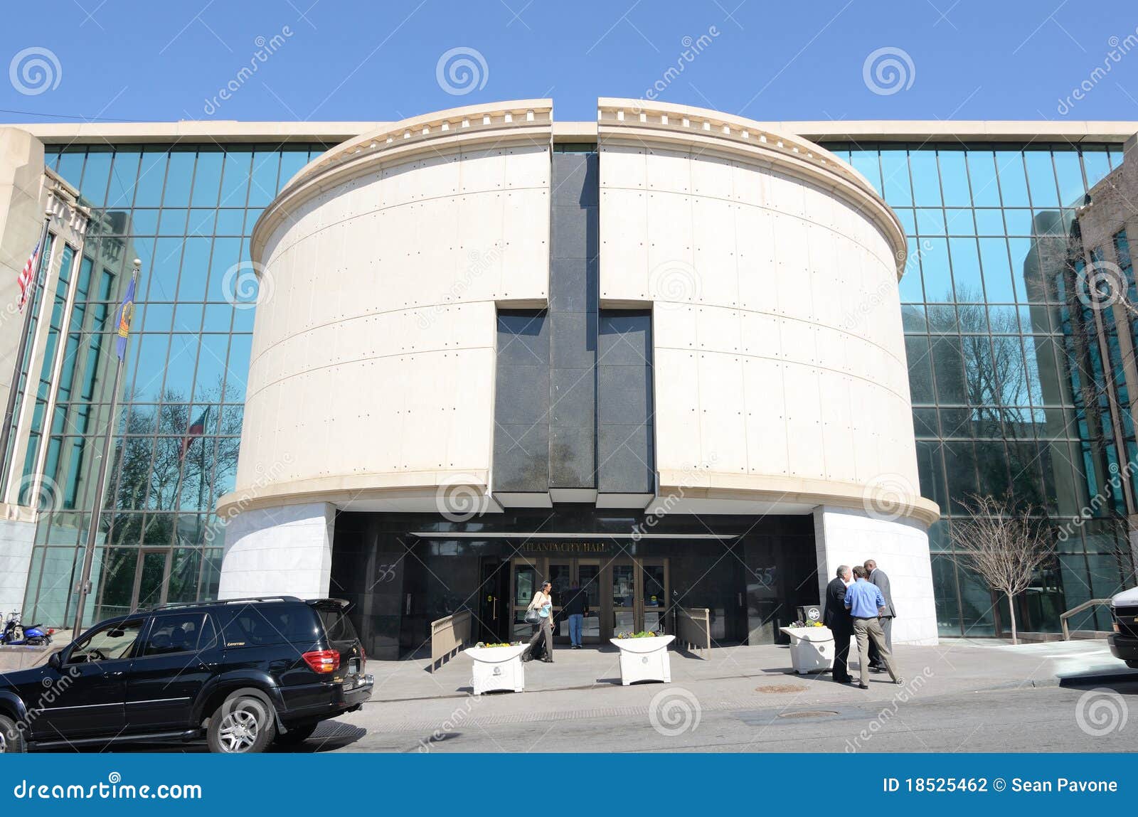Atlanta City Hall editorial photography. Image of united - 18525462