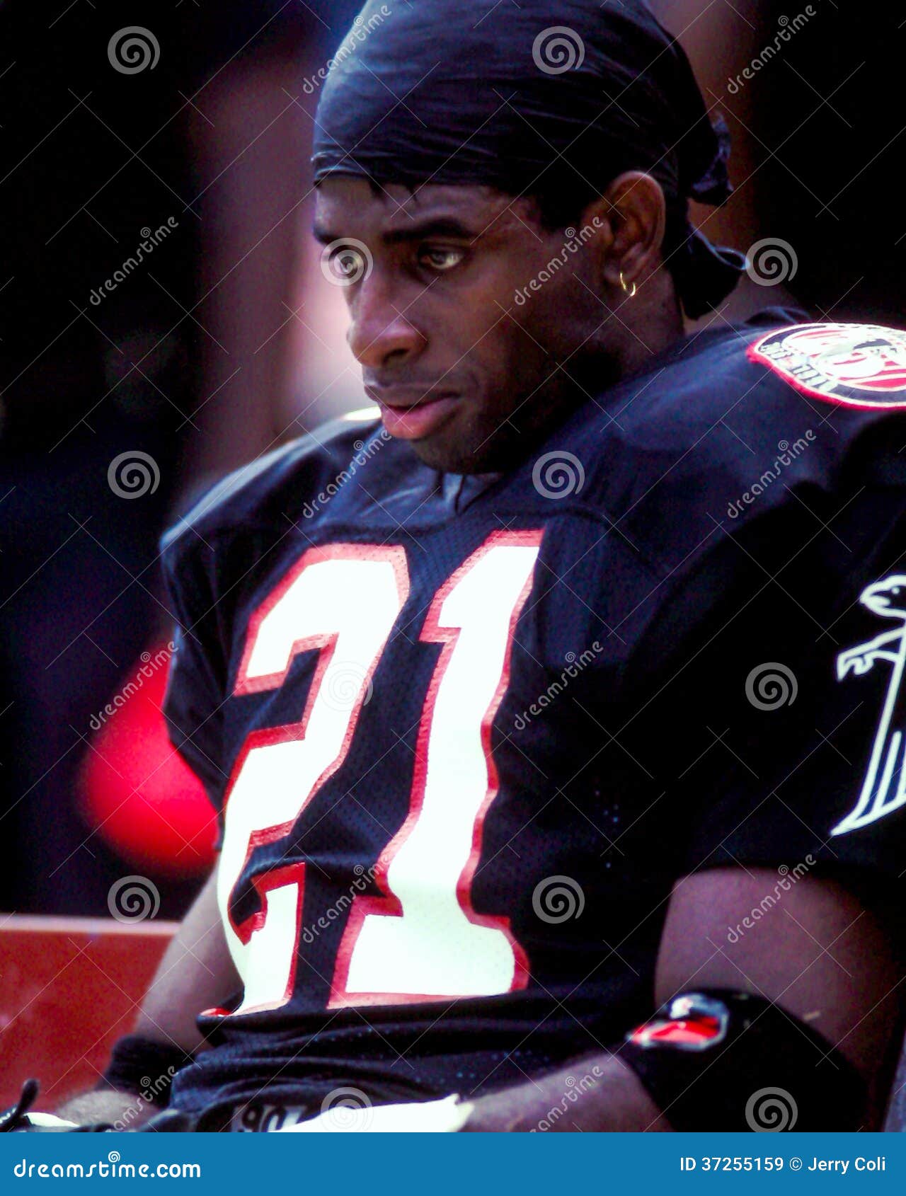 Atlanta Falcons De Deion Sanders Imagen de archivo editorial - Imagen ...