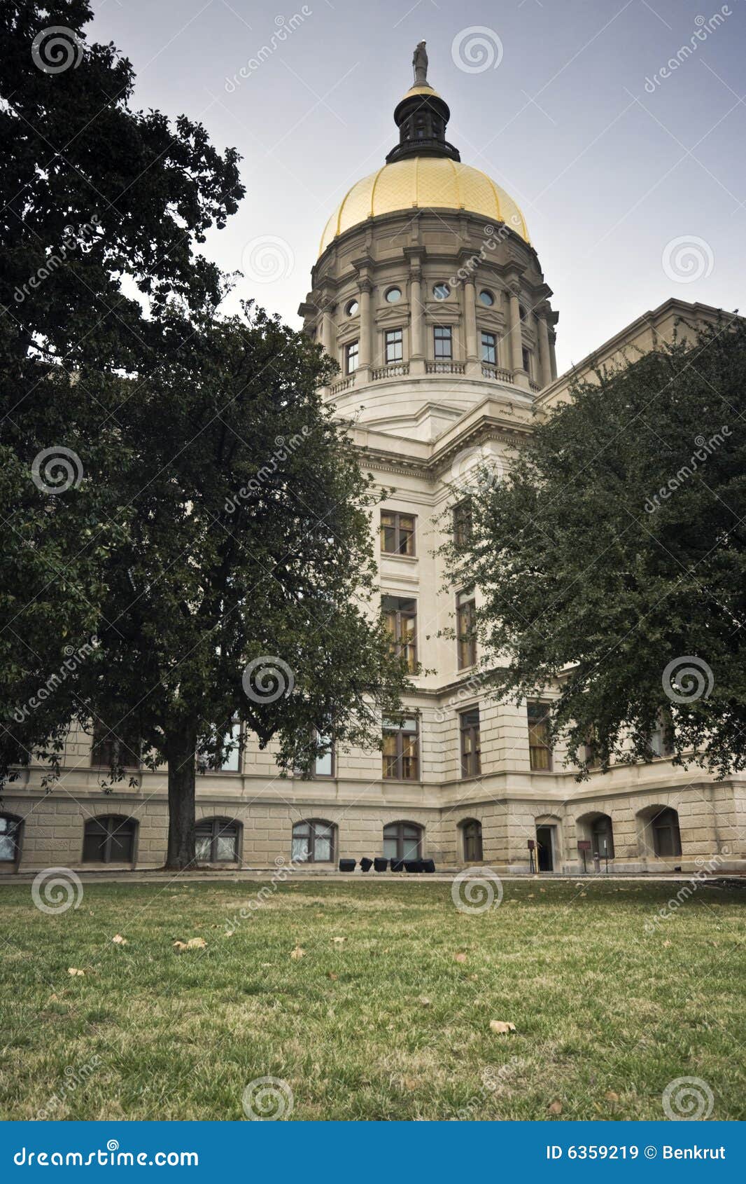 Atlanta, Georgia - State Capitol Stock Image - Image of facade, georgia ...