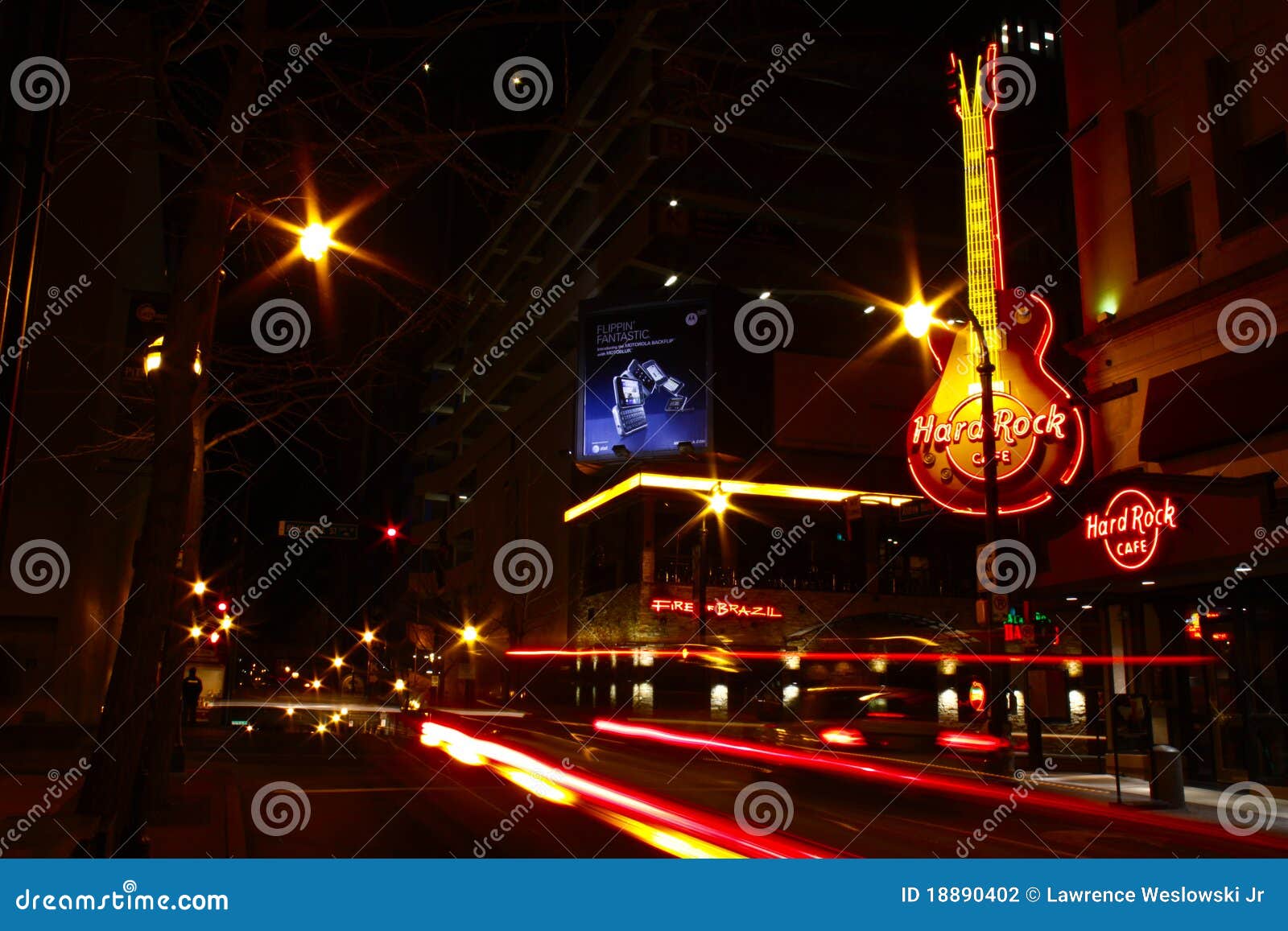 Atlanta - Hard Rock Cafe Mit Exemplar-Platz Redaktionelles ...