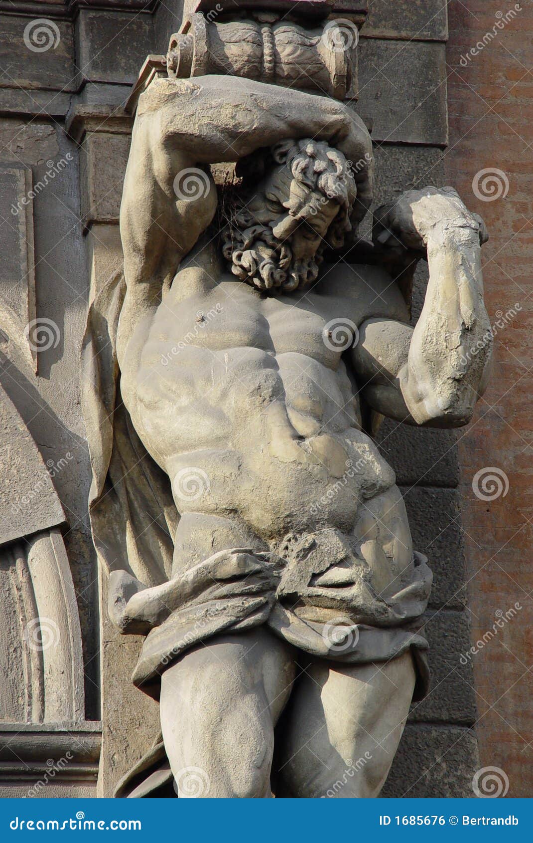 Statue Hercules Killing The Eagle And Freeing Prometheus By Josef Lax ...