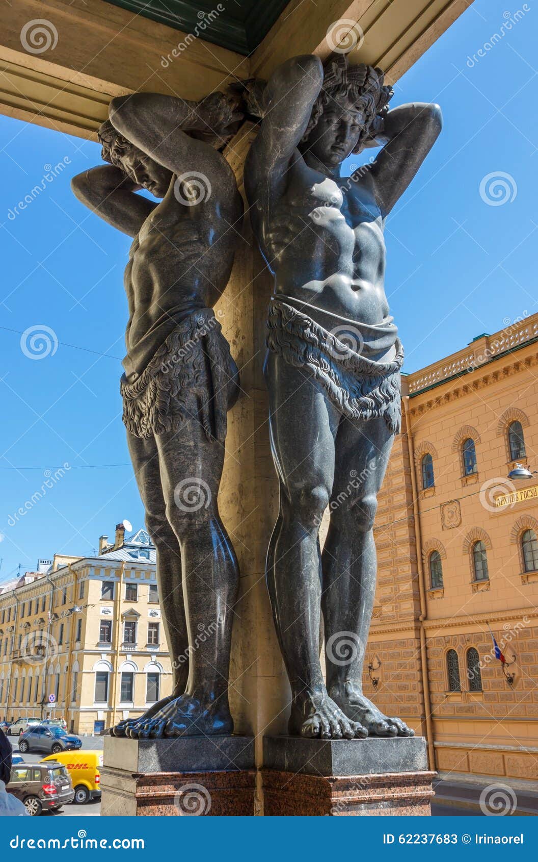 Atlantes fotografia stock editoriale. Immagine di maschi - 62237683