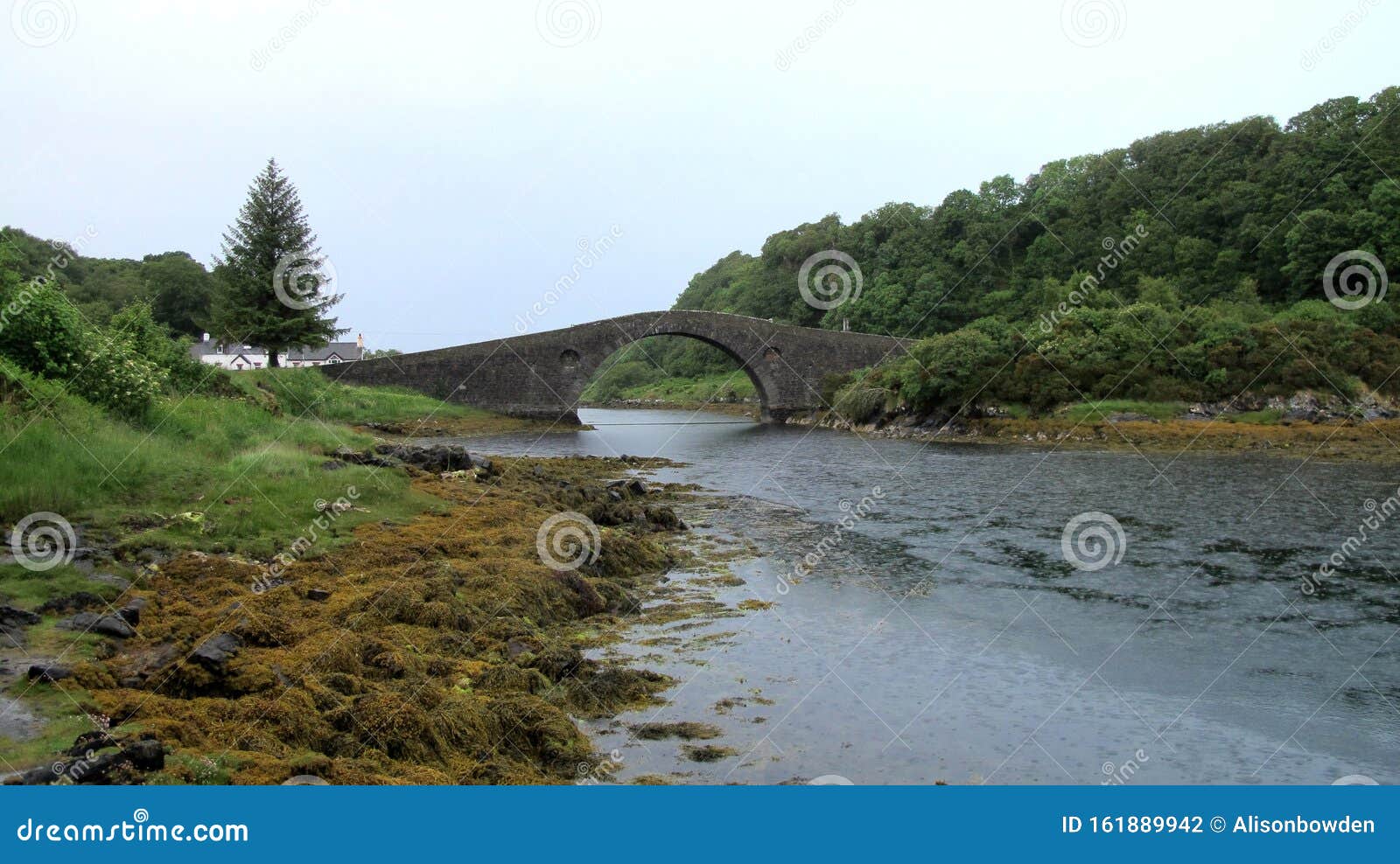 Atlantic Bridge Clachan Seil Scotland UK Stock Photo - Image of bridge ...