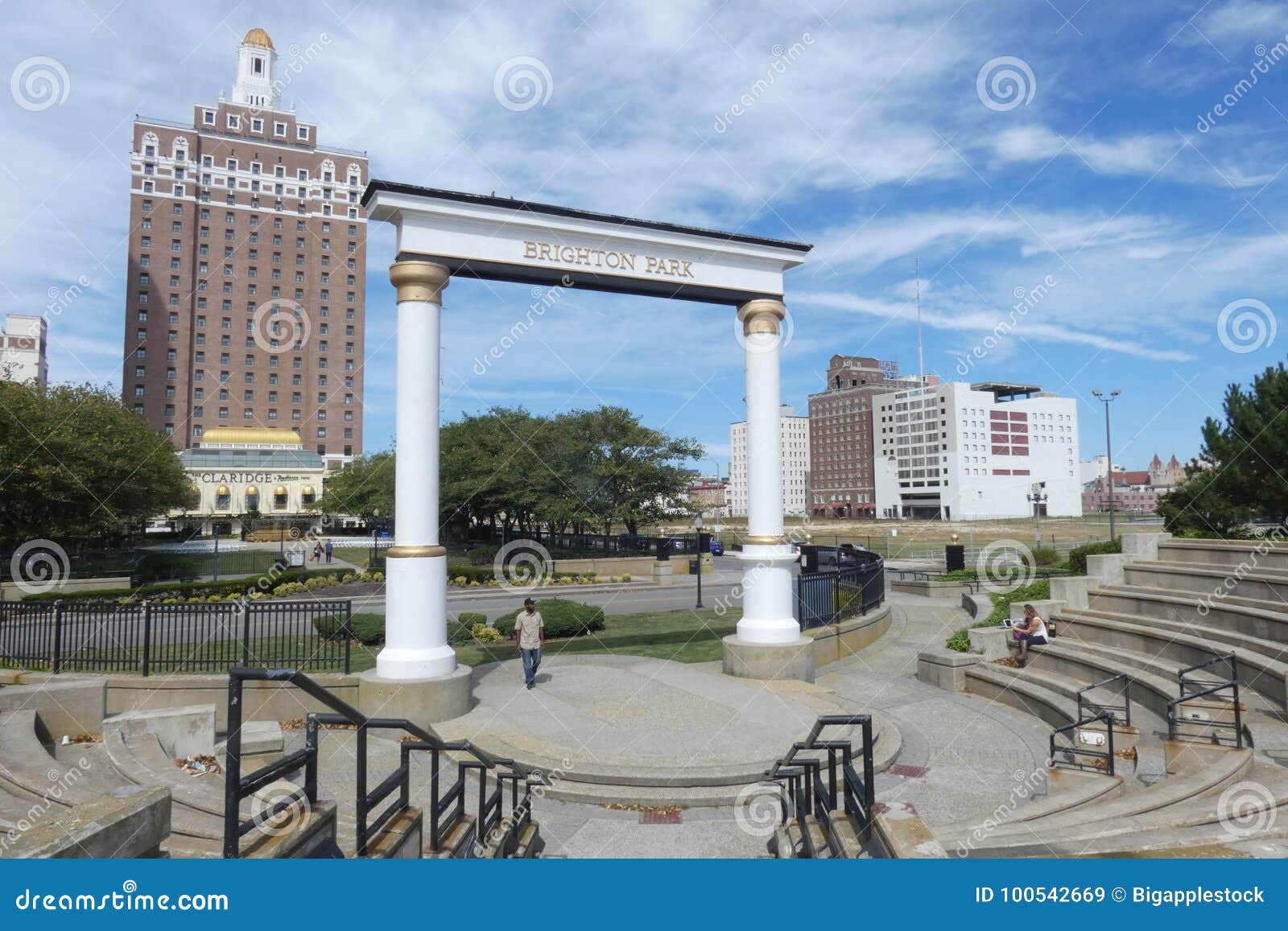Atlantic City Park editorial stock image. Image of parks - 100542669