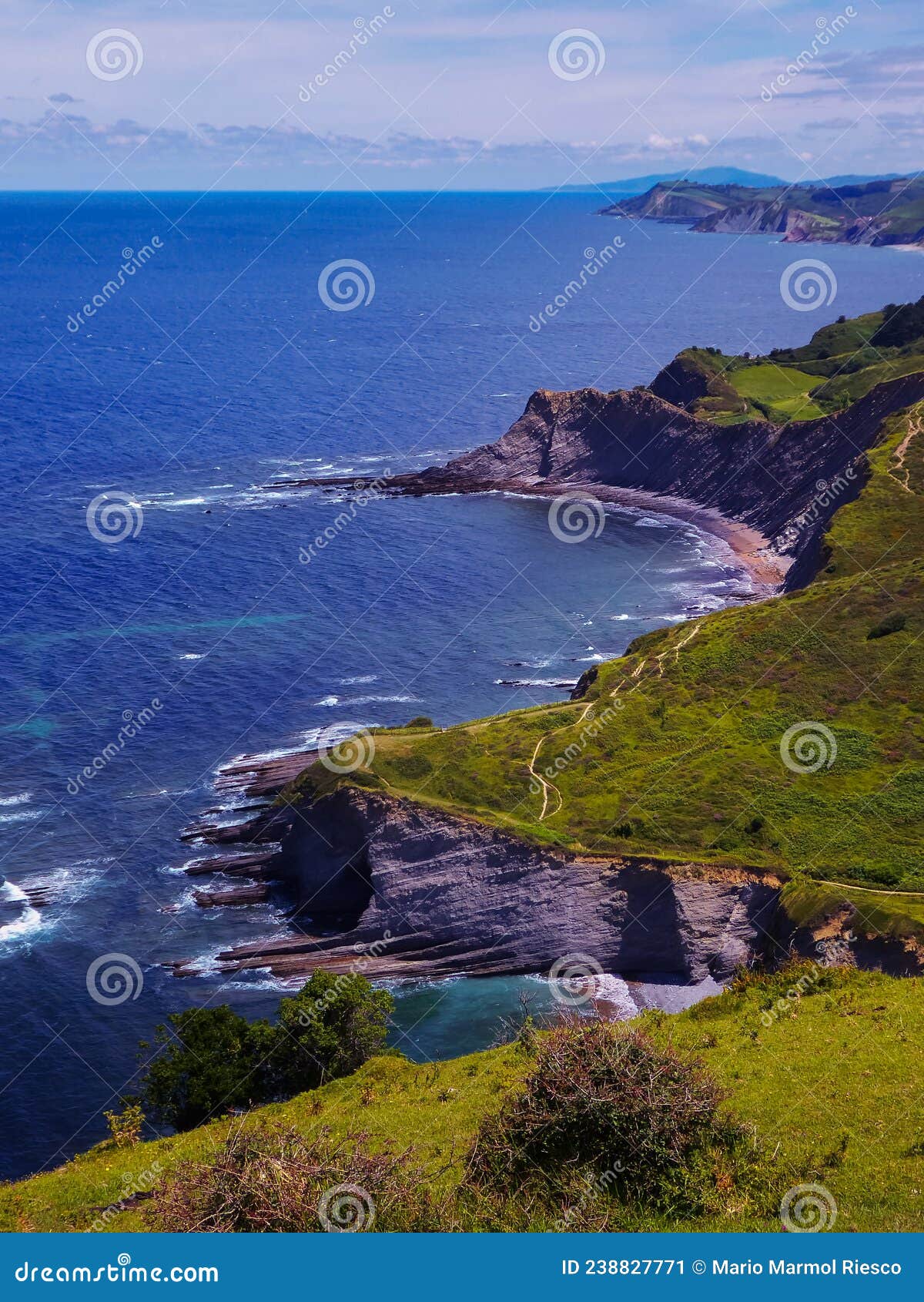 Sharp Cliffs Of Limestone And Deep Gorges Stock Photography ...