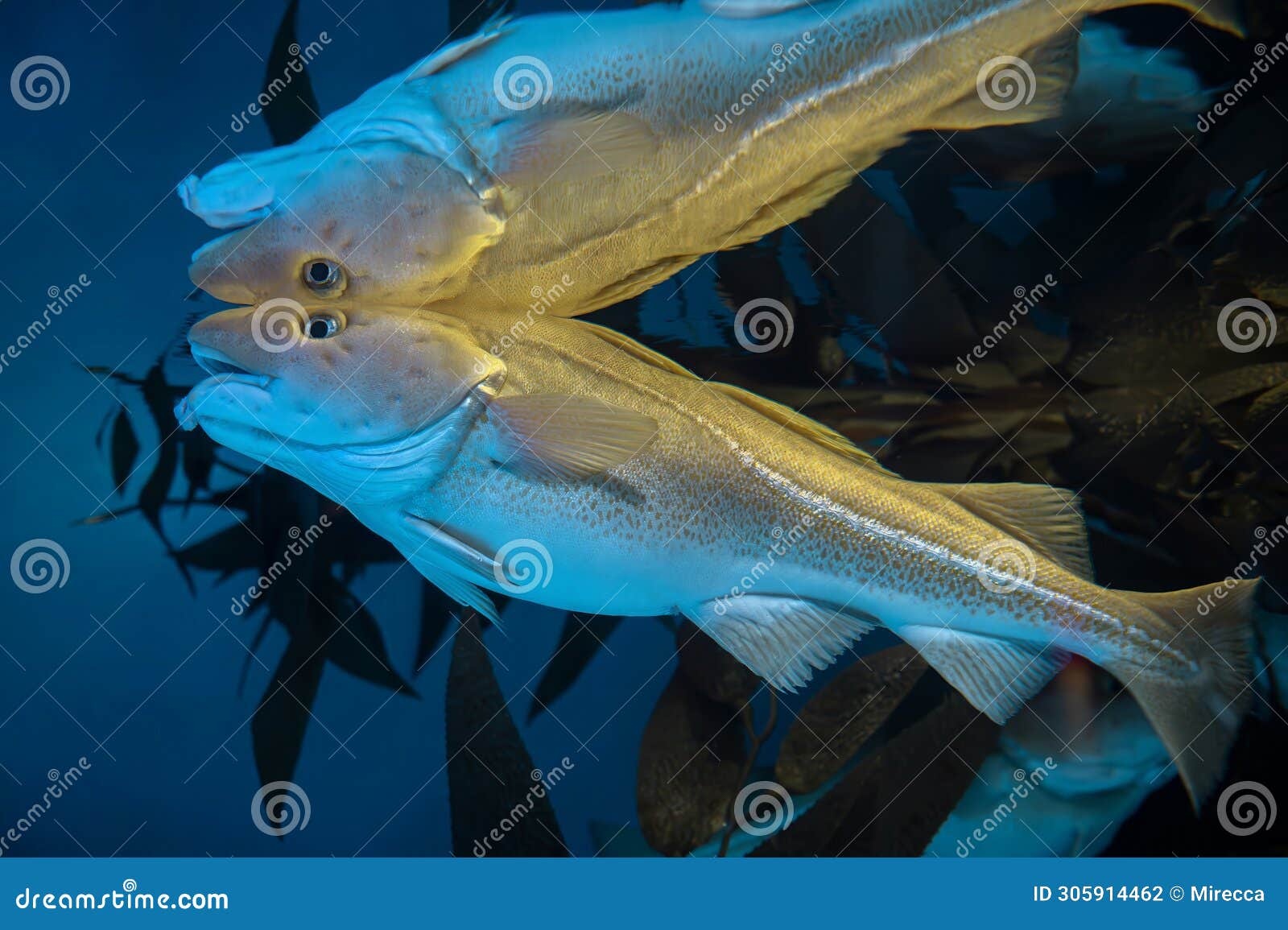 Atlantic Cod - Gadus Morhua, Stock Photo - Image of biscay, codlings ...