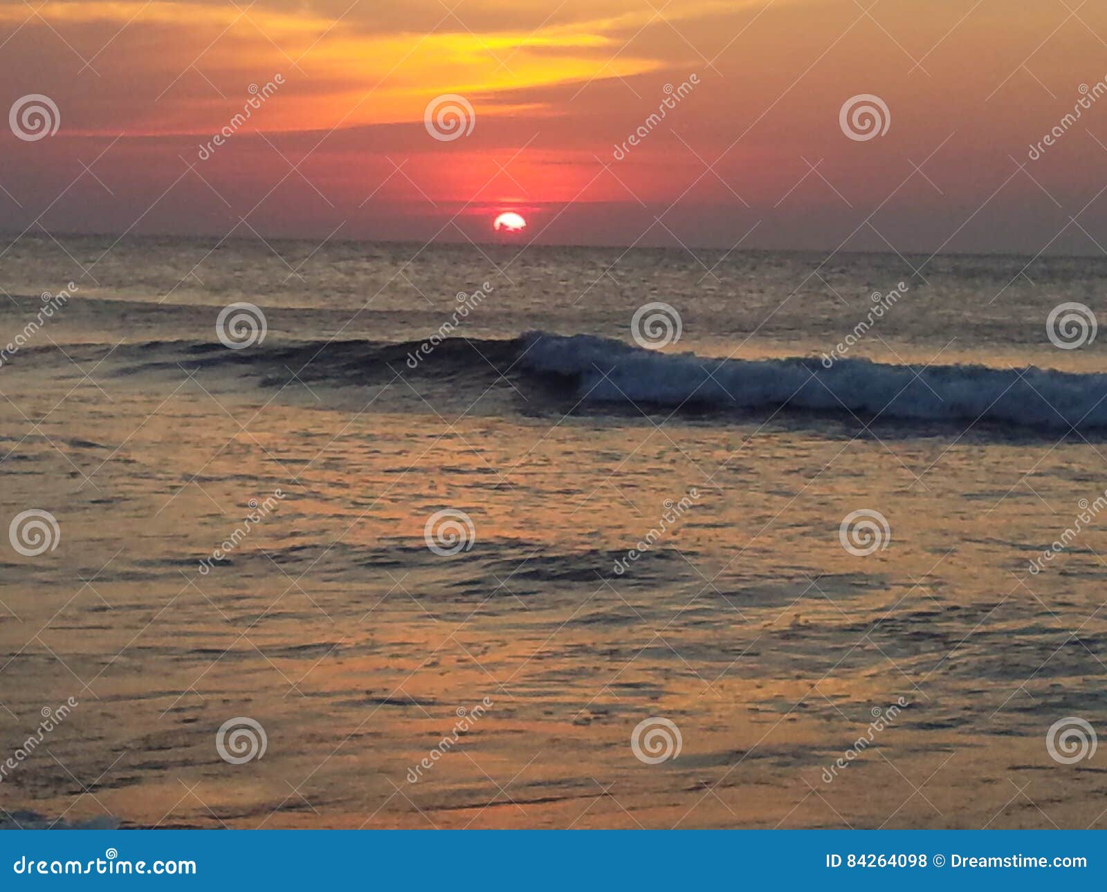 Atlantic Ocean at dawn stock photo. Image of waves, atlantic - 84264098
