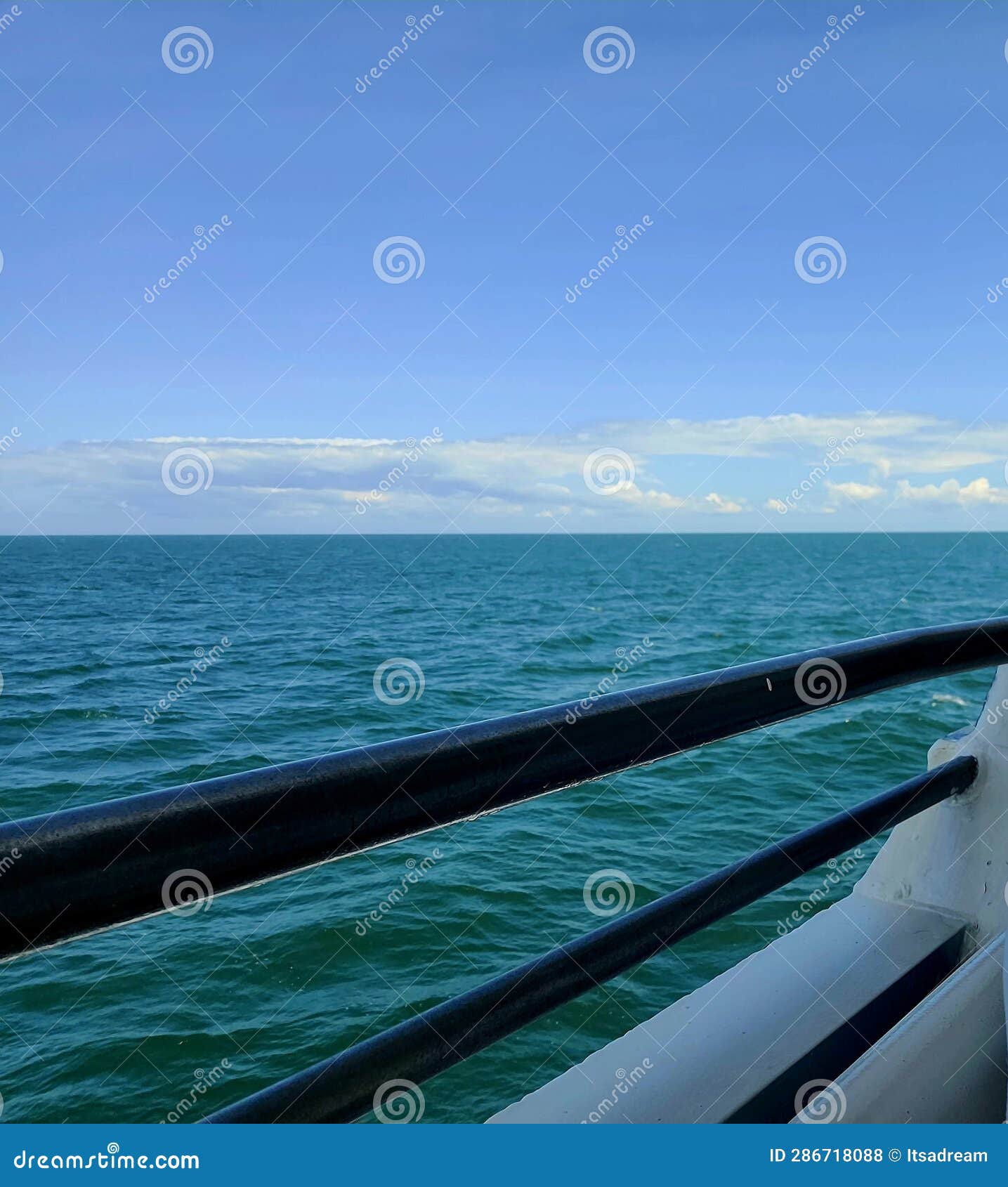 Atlantic Ocean ferry ride stock photo. Image of cloud - 286718088