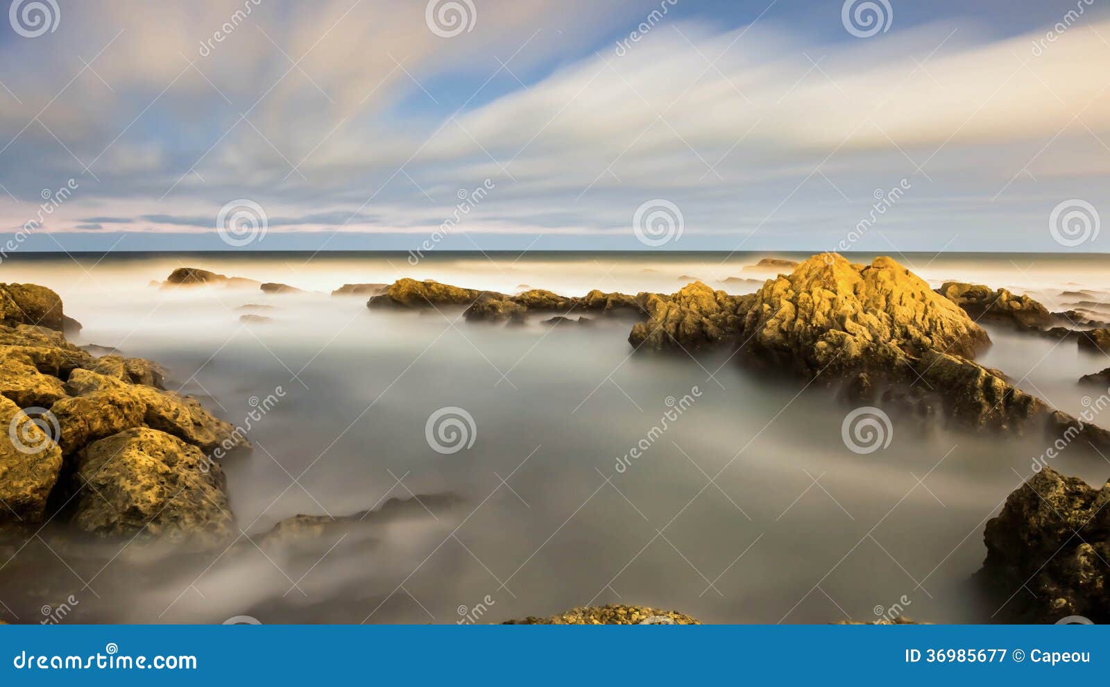Atlantic Ocean - Long Exposure Stock Image - Image of rest, relaxation ...