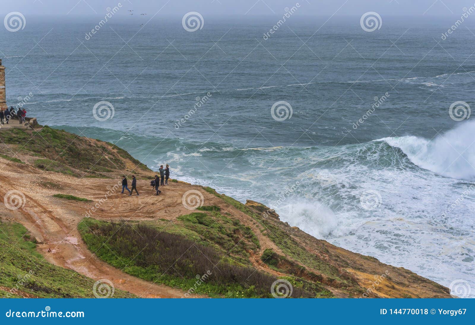 Tourists at the Atlantic Ocean Beach Editorial Stock Photo - Image of ...