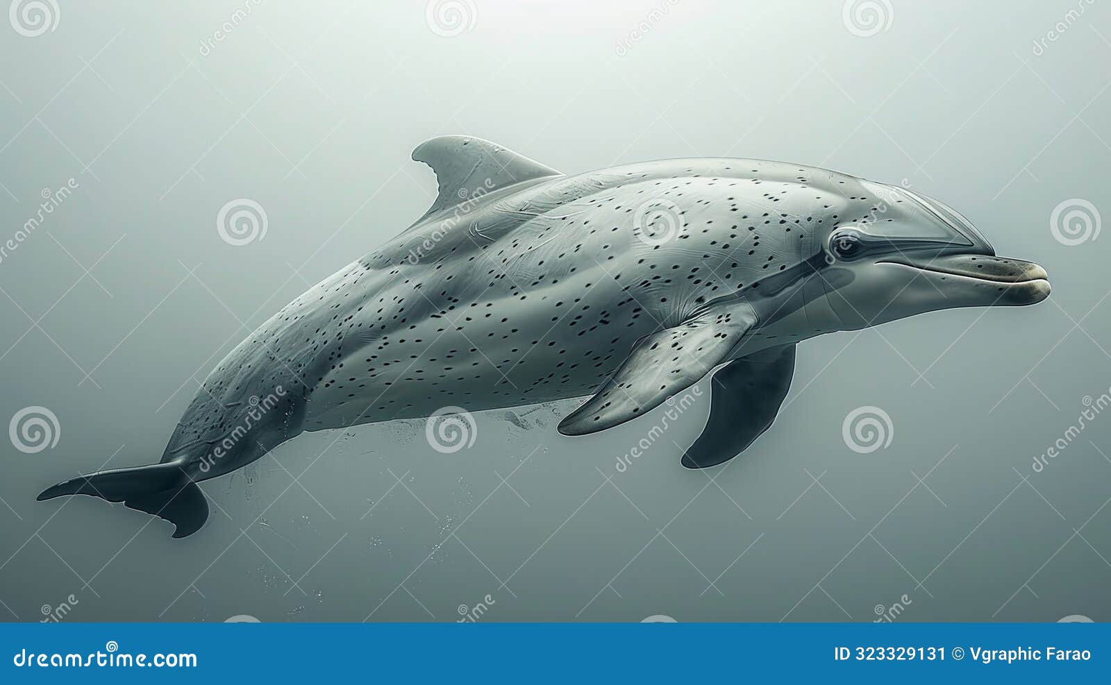 Atlantic Spotted Dolphin Swimming Underwater Stock Image - Image of ...