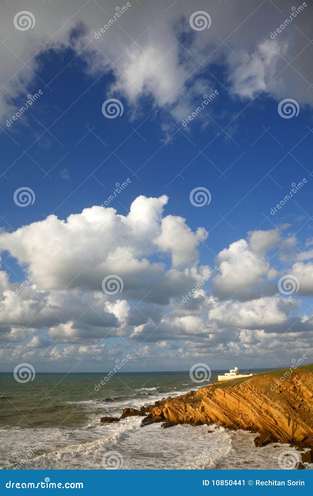 Atlantic sunset colors stock image. Image of peace, cumulus - 10850441