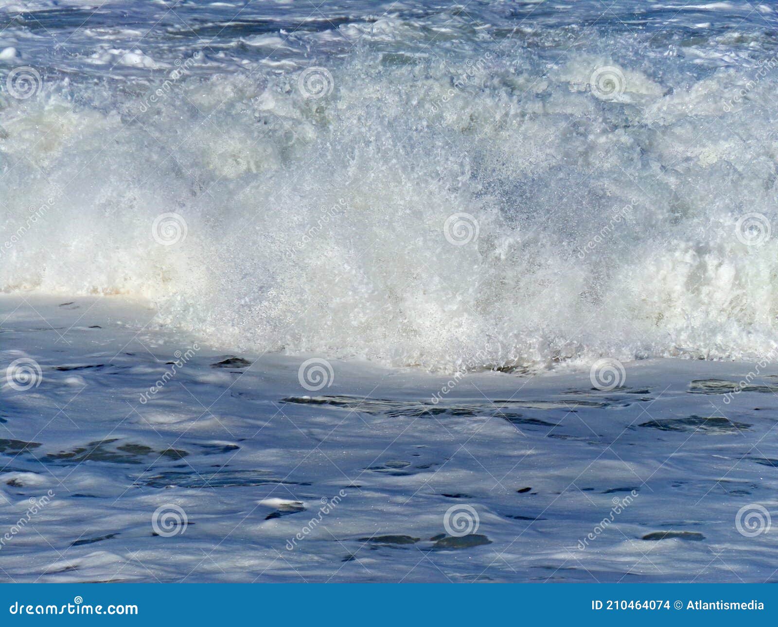 Atlantic waves stock photo. Image of west, foam, huge - 210464074