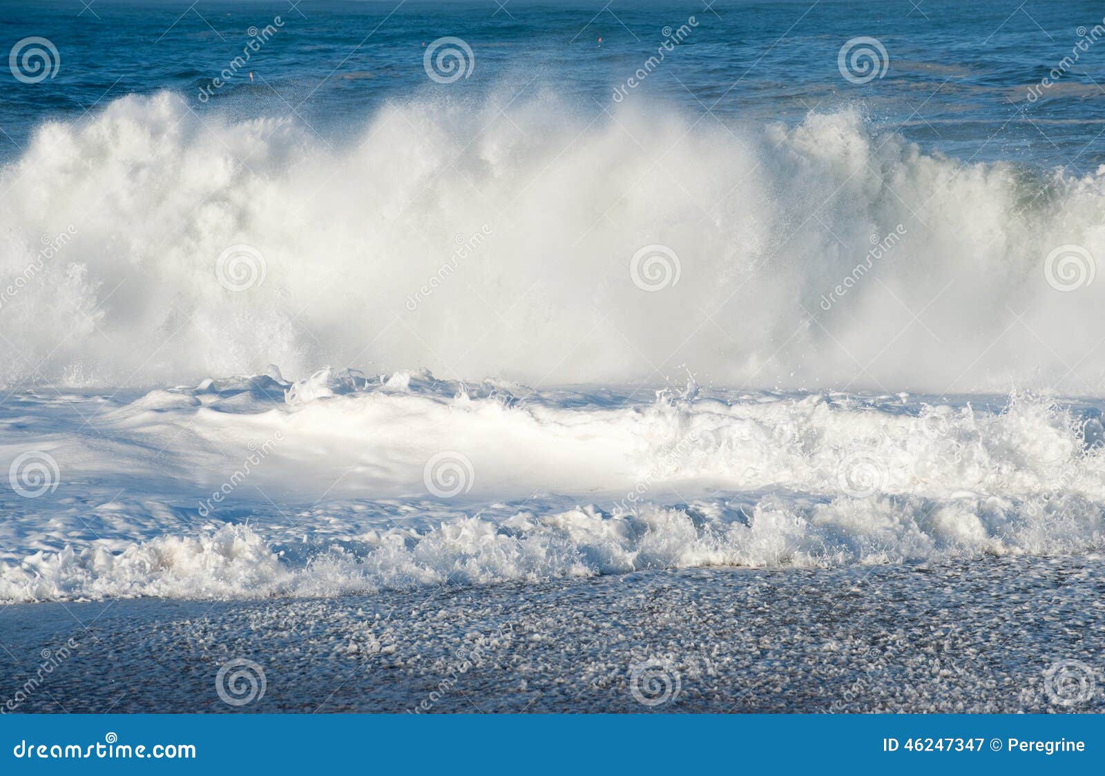 Atlantic waves stock image. Image of coastal, blue, cool - 46247347