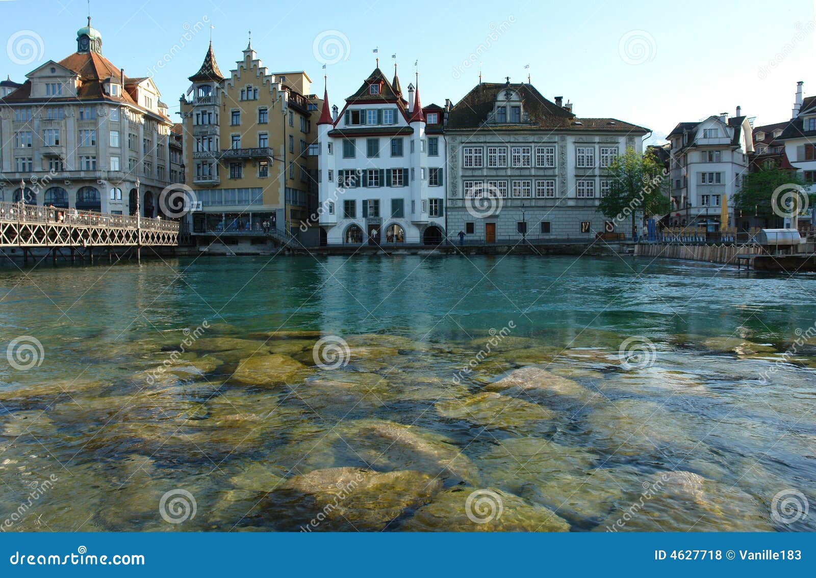 Atlantida stock photo. Image of bridge, stone, water, switzerland - 4627718