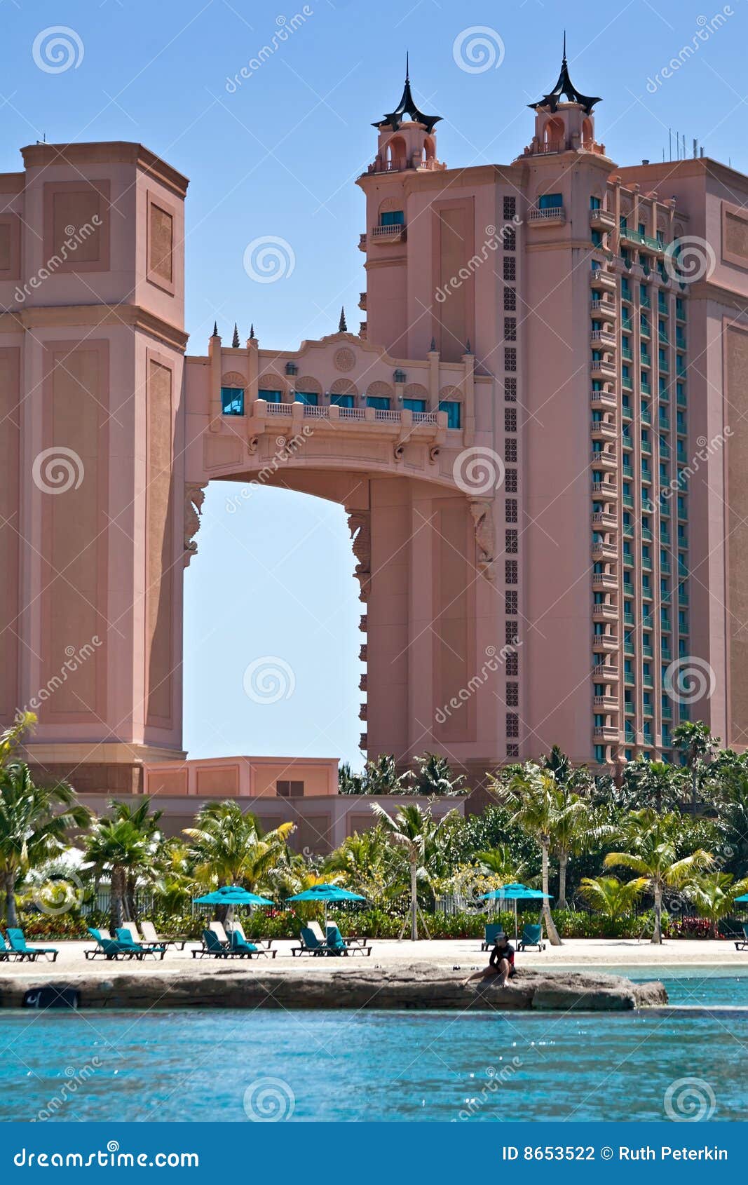 Atlantis Resort, Bahamas stock photo. Image of vacation - 8653522