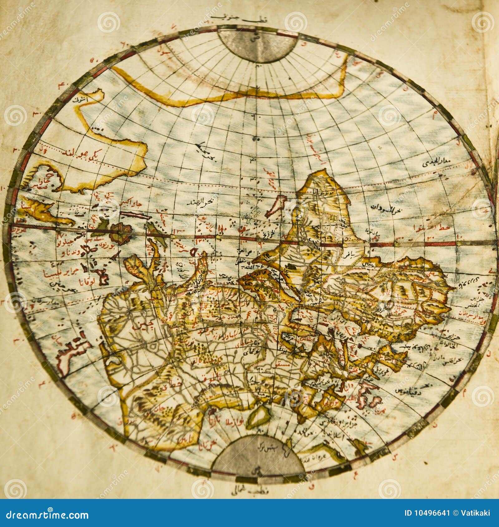 Atlas-Major stockbild. Bild von eindeutig, kontinente - 10496641