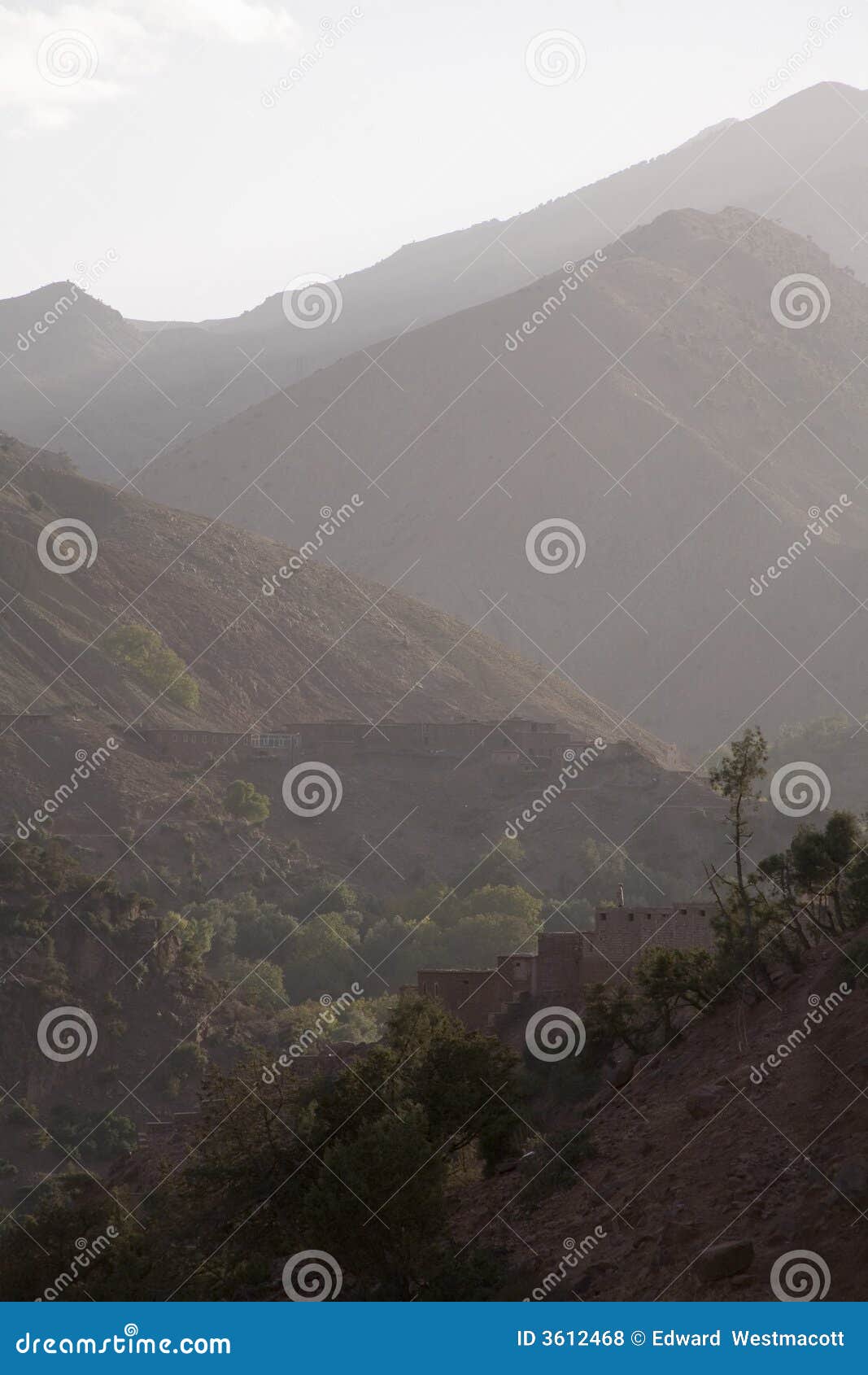 Atlas mountains scenic stock photo. Image of morocco, landscape - 3612468