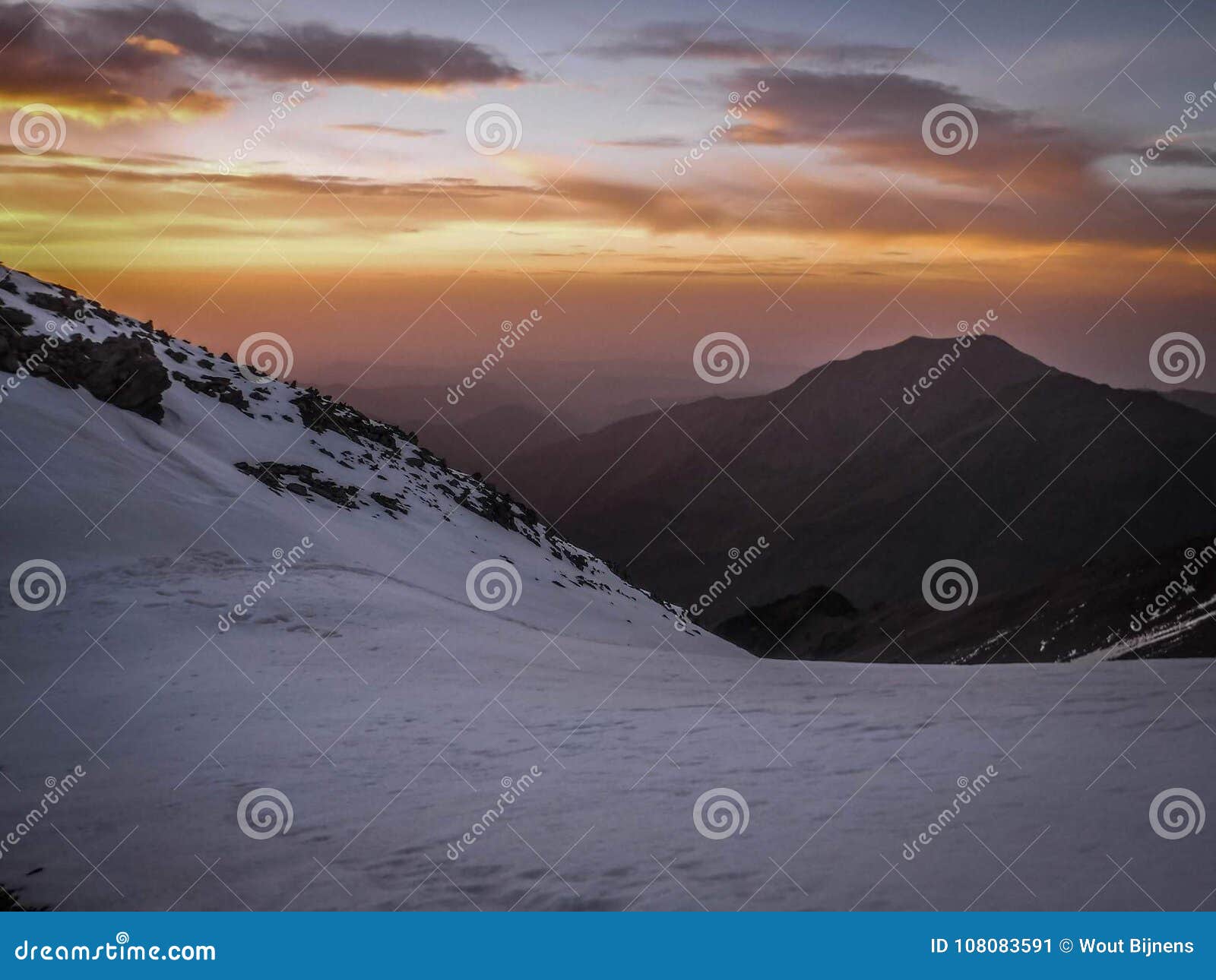 Atlas mountains stock image. Image of marocco, sunset - 108083591