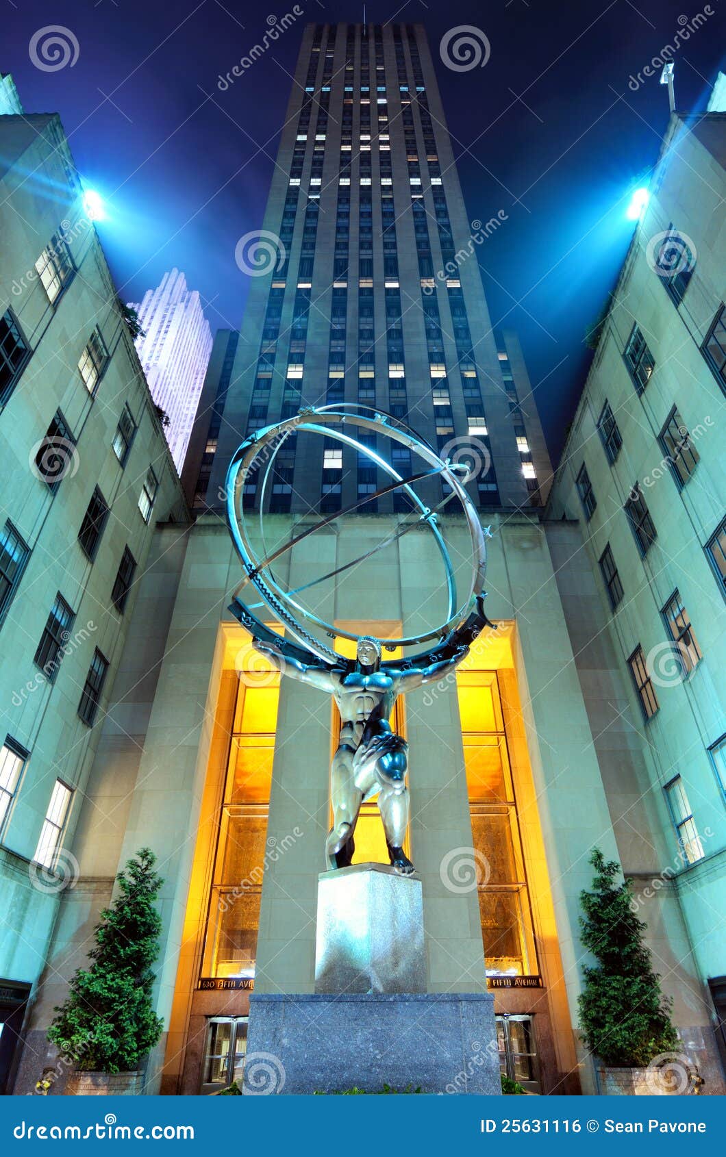Atlas - Rockefeller Center Editorial Photo | CartoonDealer.com #206192331
