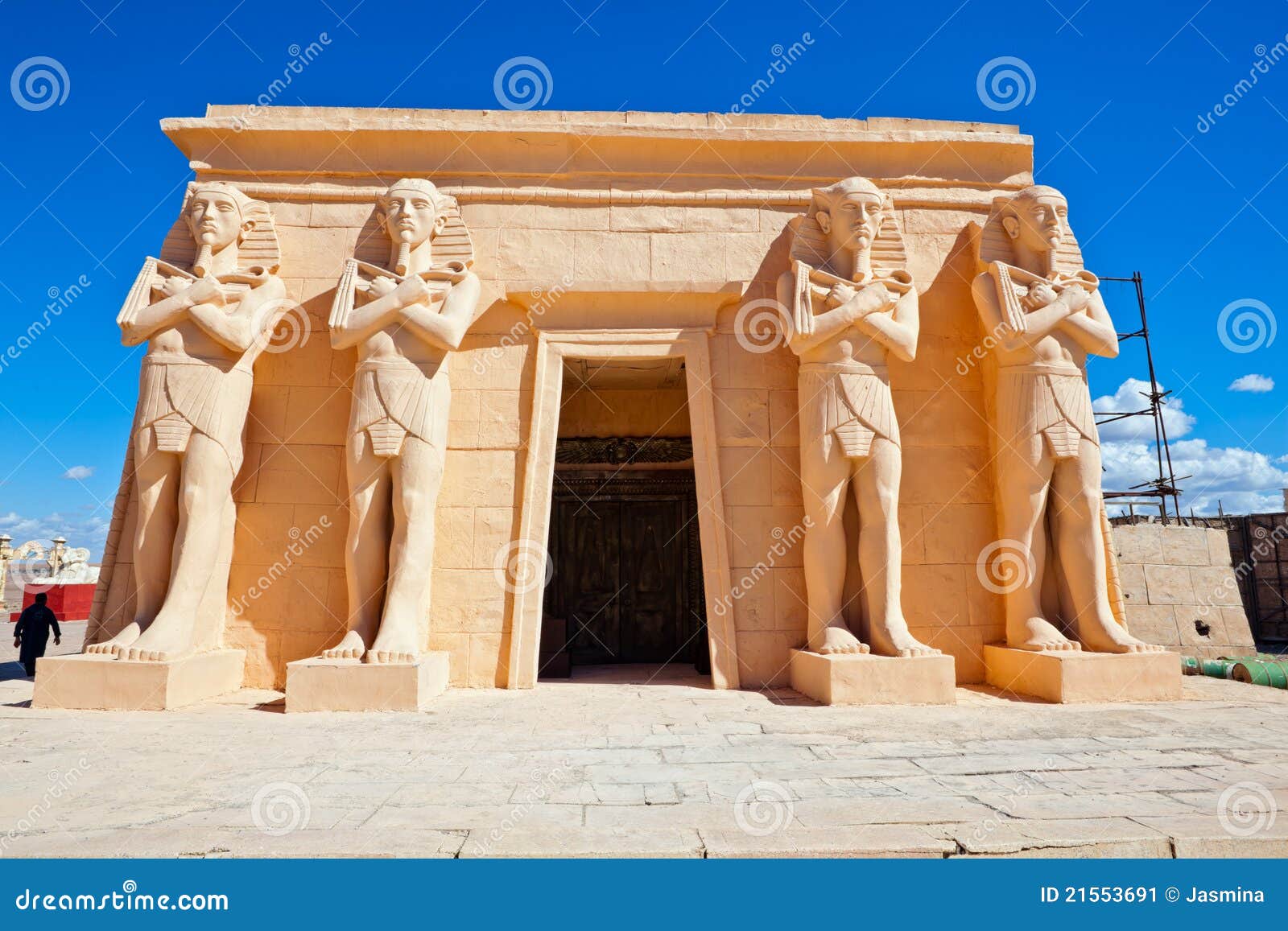 Atlas Studios Information Sign By The Entrance To Famous Film Studio ...