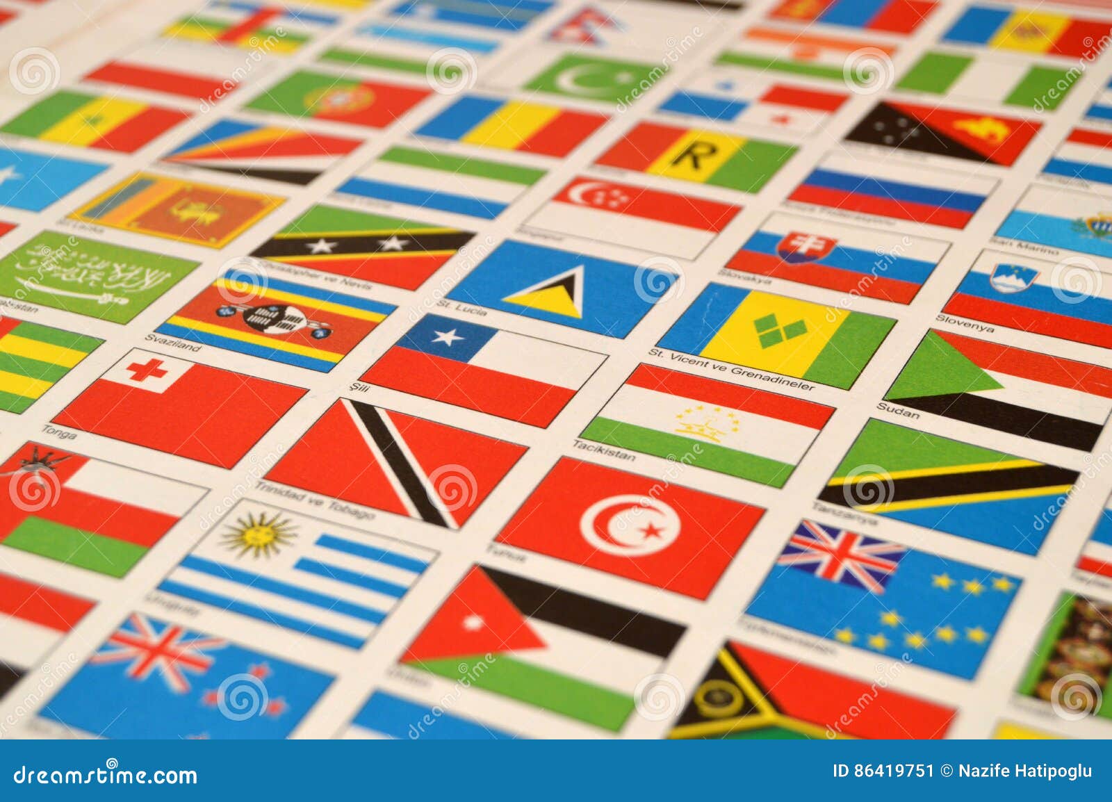 Atlases and State Flags, World,state Flags, World Stock Image - Image ...