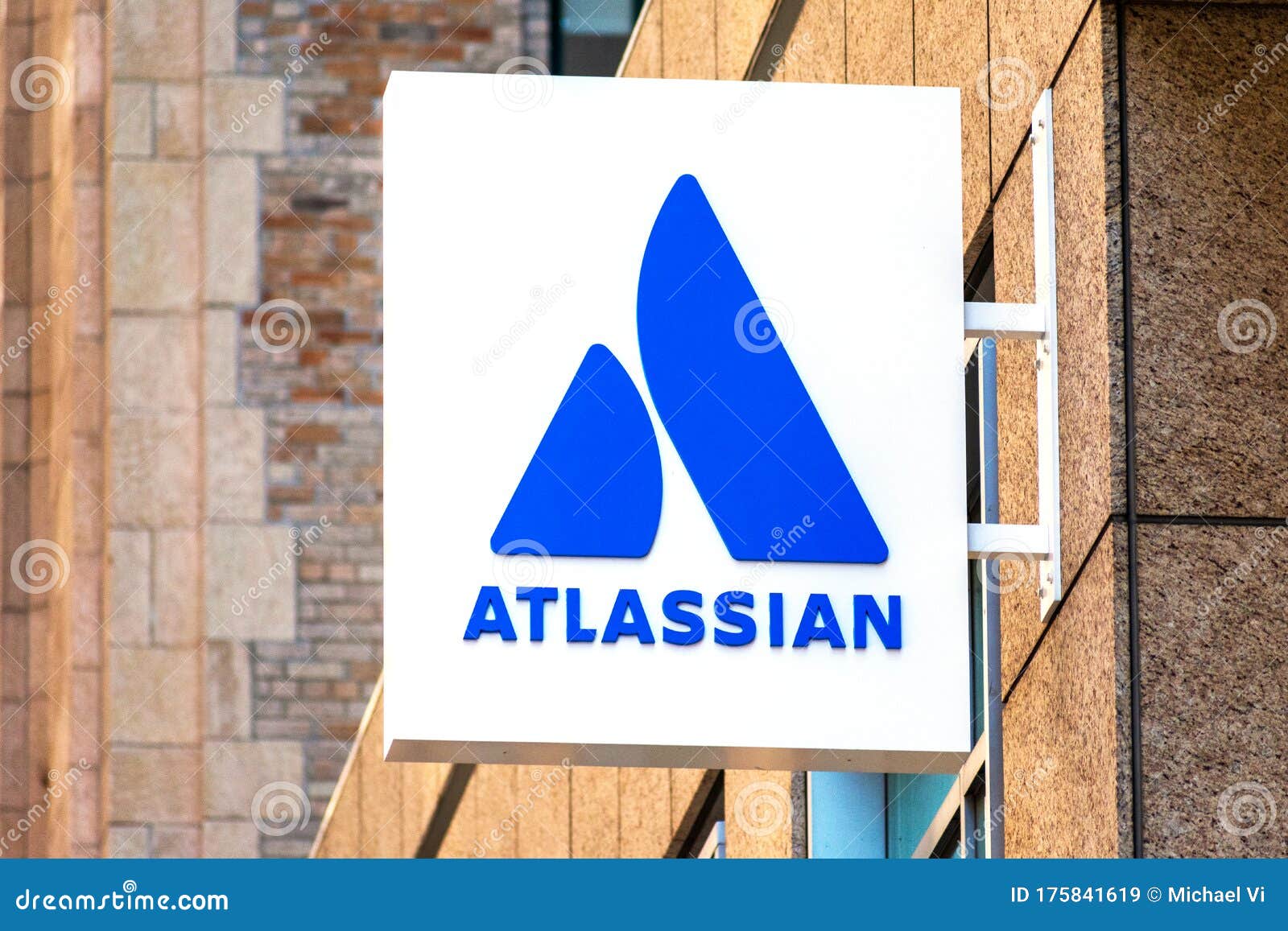 Atlassian Logo at HQ of Australian Enterprise Software Company ...