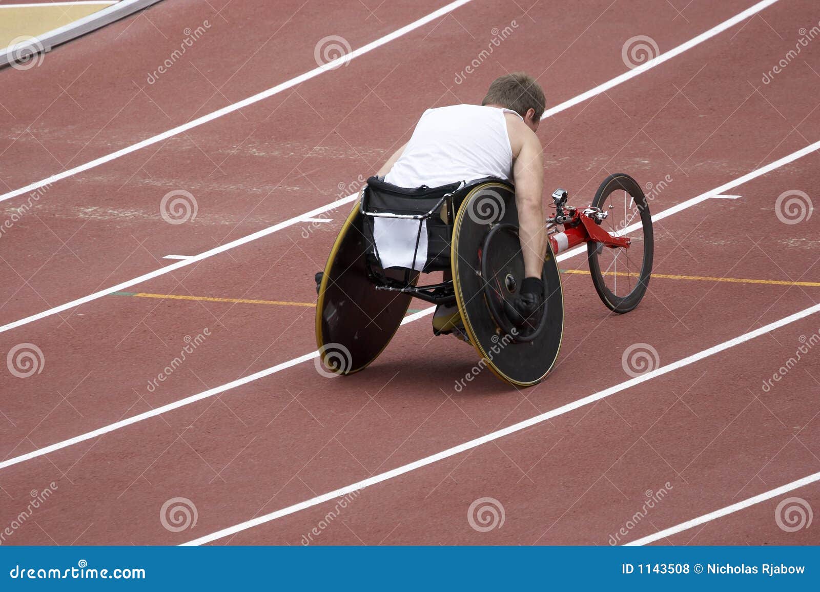 Atleta lisiado foto de archivo. Imagen de lisiado, atleta - 1143508