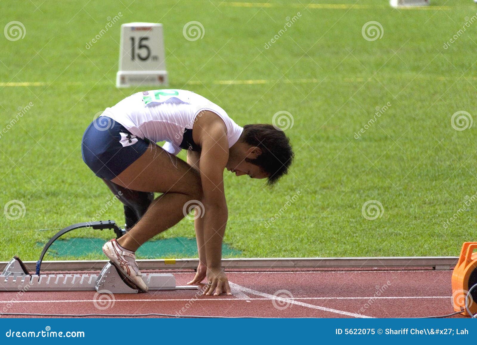 Atleta lisiado imagen editorial. Imagen de invalide, atletas - 5622075
