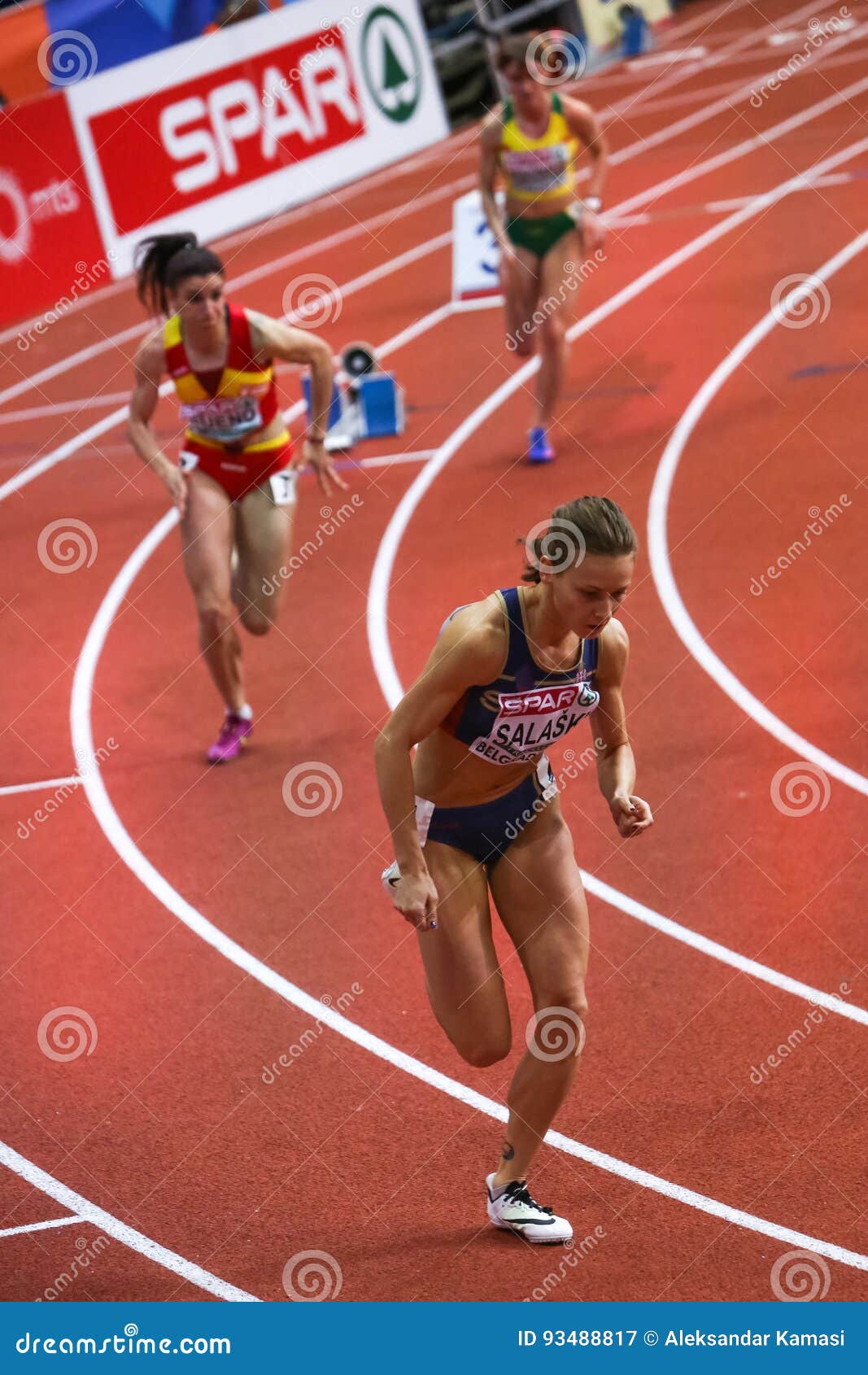 Atletismo - Mujer De Los 400m - SALASKI Tamara Fotografía editorial ...