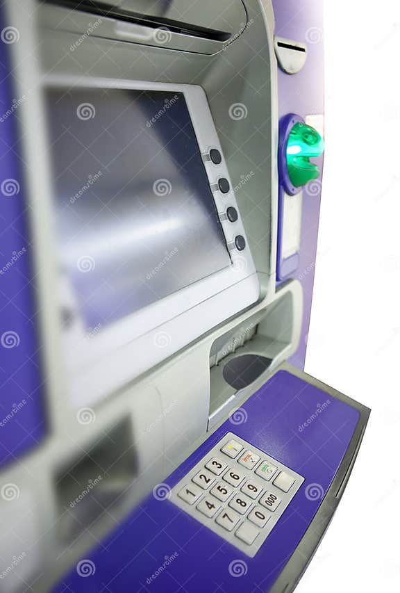 ATM stock photo. Image of instant, personal, buttons - 12421286