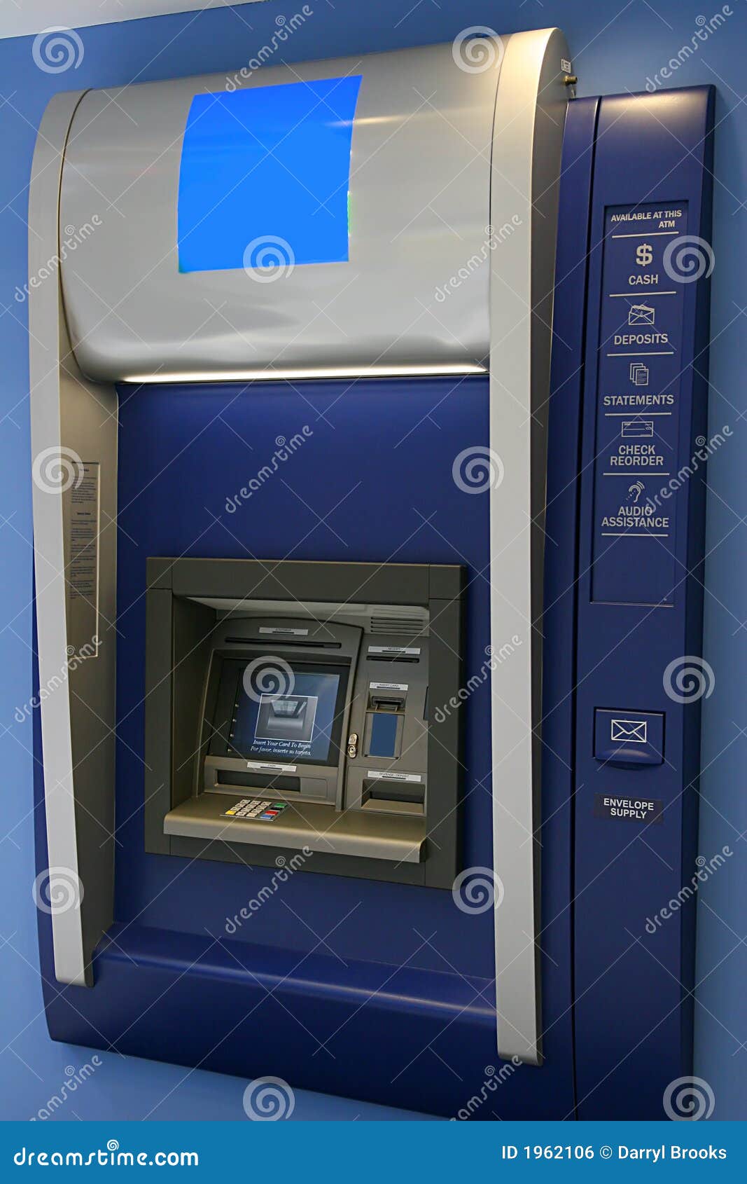 ATM stock photo. Image of commerce, currency, keypad, technology - 1962106