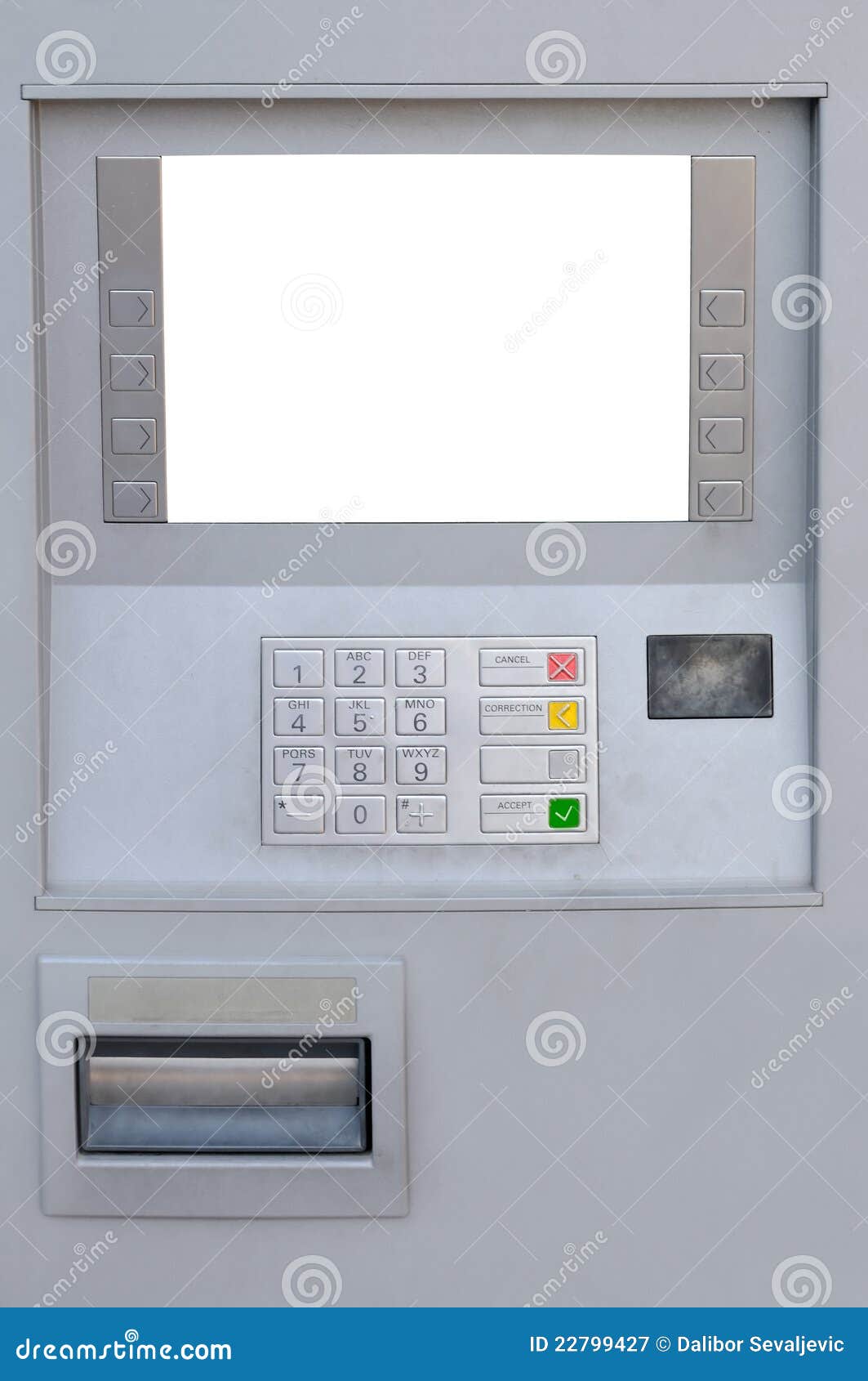 ATM stock image. Image of blank, frame, creditcard, computer - 22799427