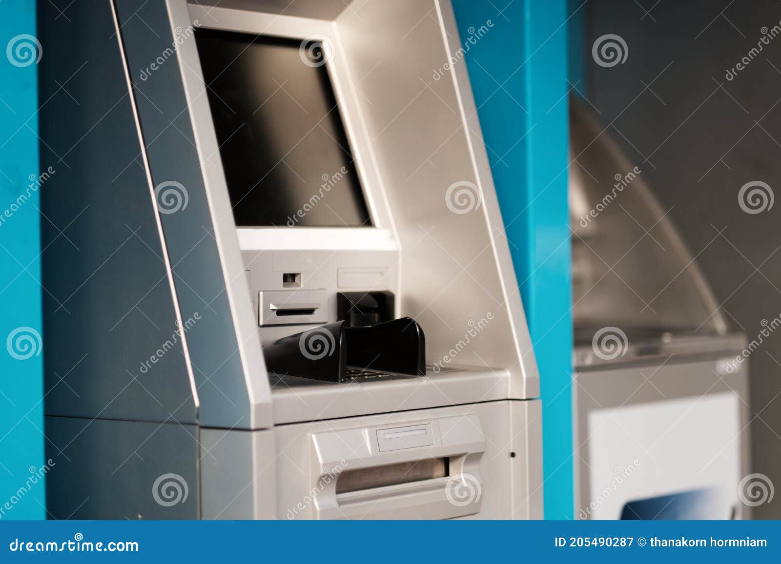 ATM, Automatic Banking Machine Stock Image - Image of payment, saving ...
