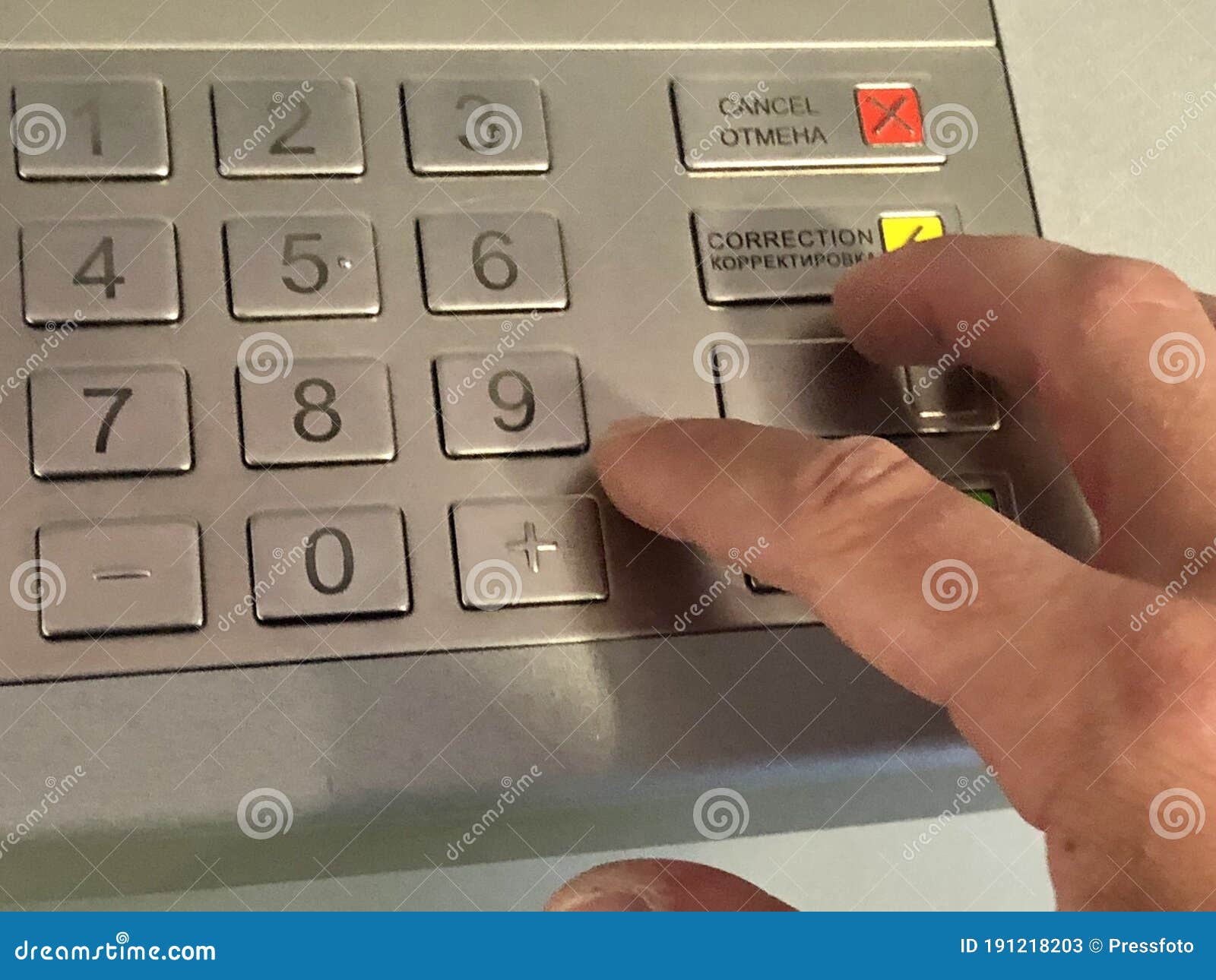 ATM Banking Transaction stock image. Image of digital - 191218203