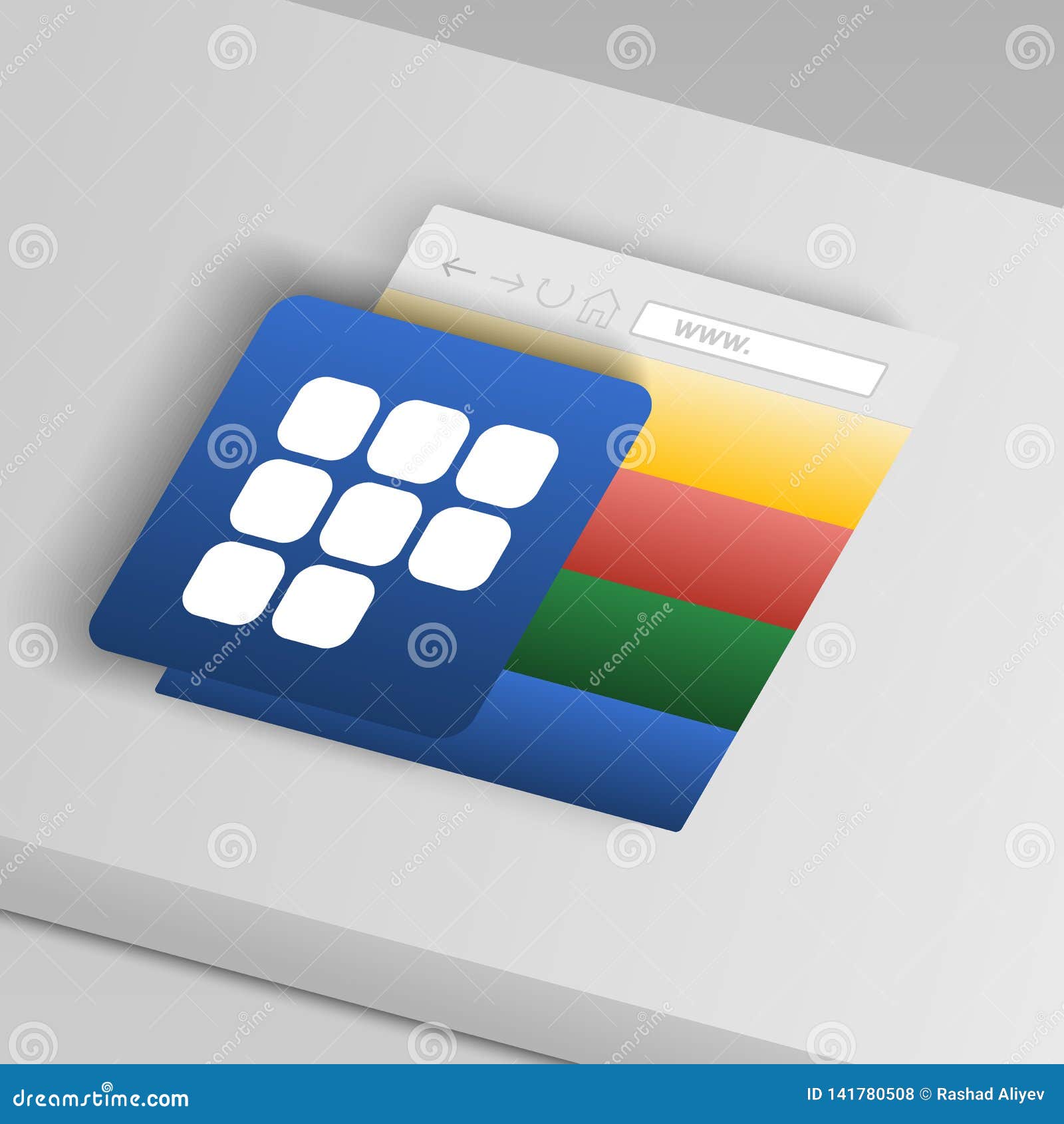 ATM Button Icon. from Collection Button Icons Stock Illustration ...