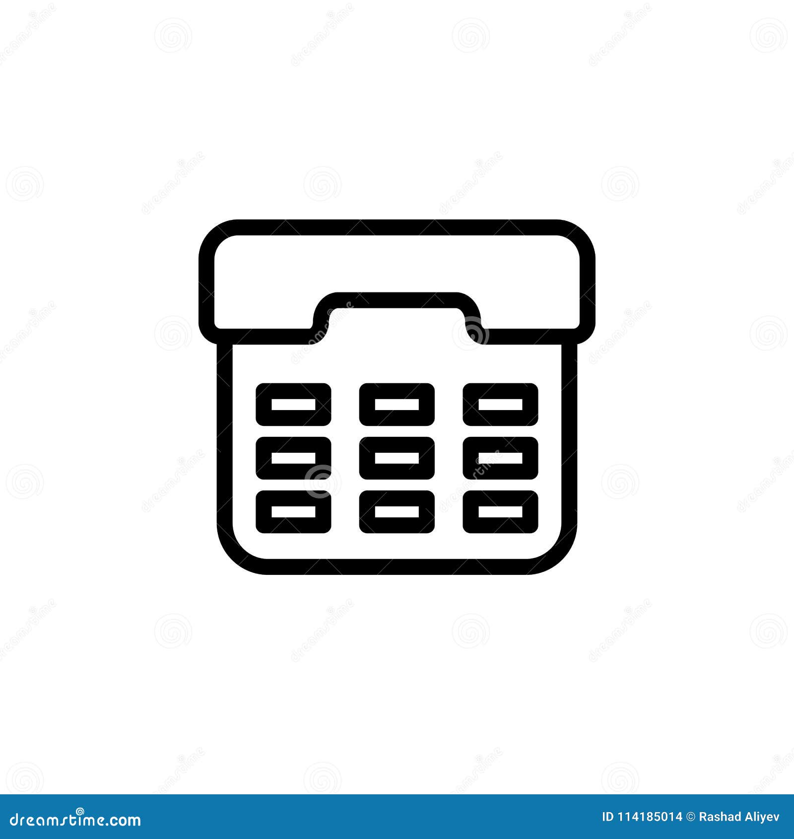 ATM Button Icon. Element of Simple Icon for Websites, Web Design ...