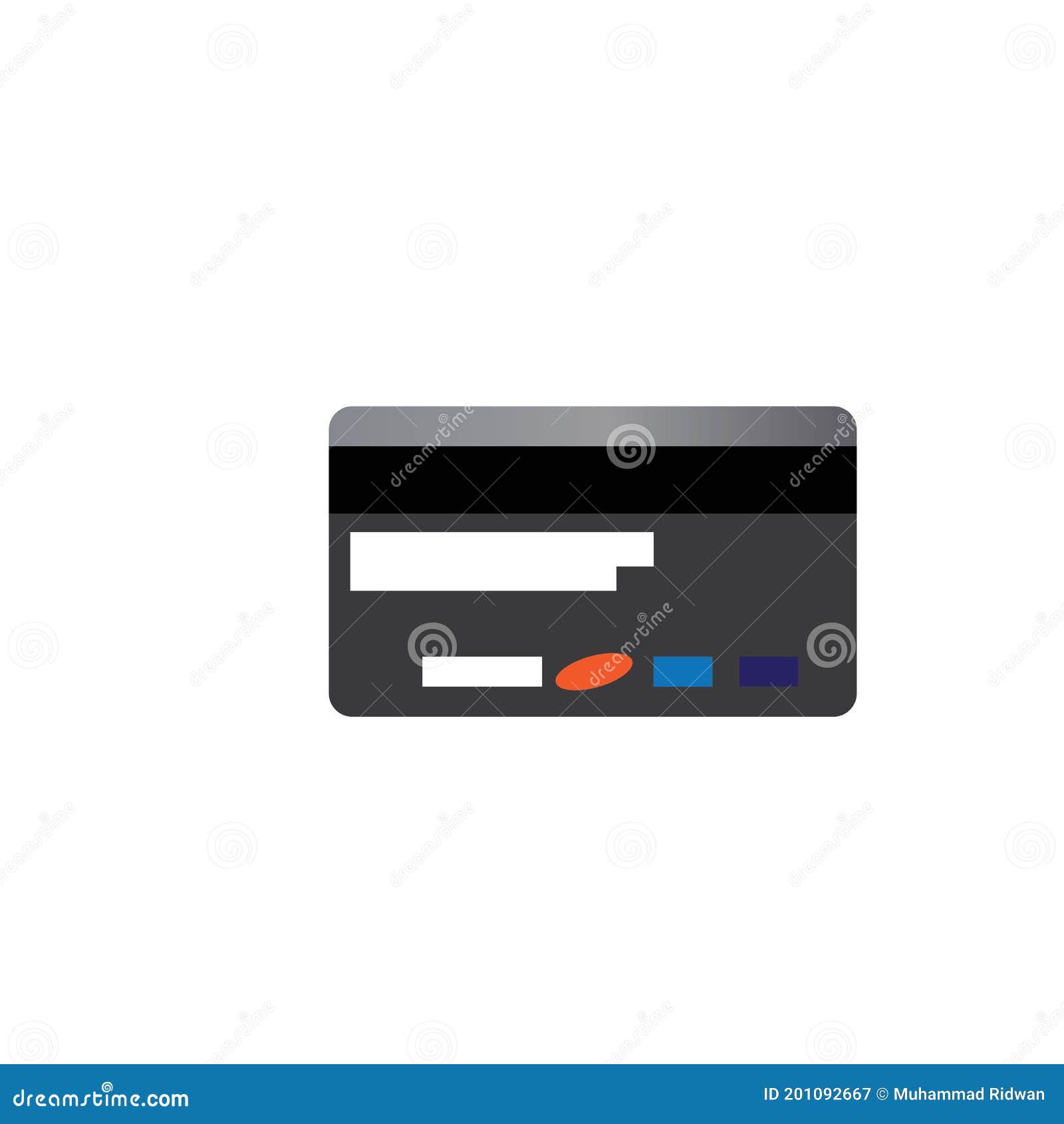 ATM card vector design stock vector. Illustration of financial - 201092667