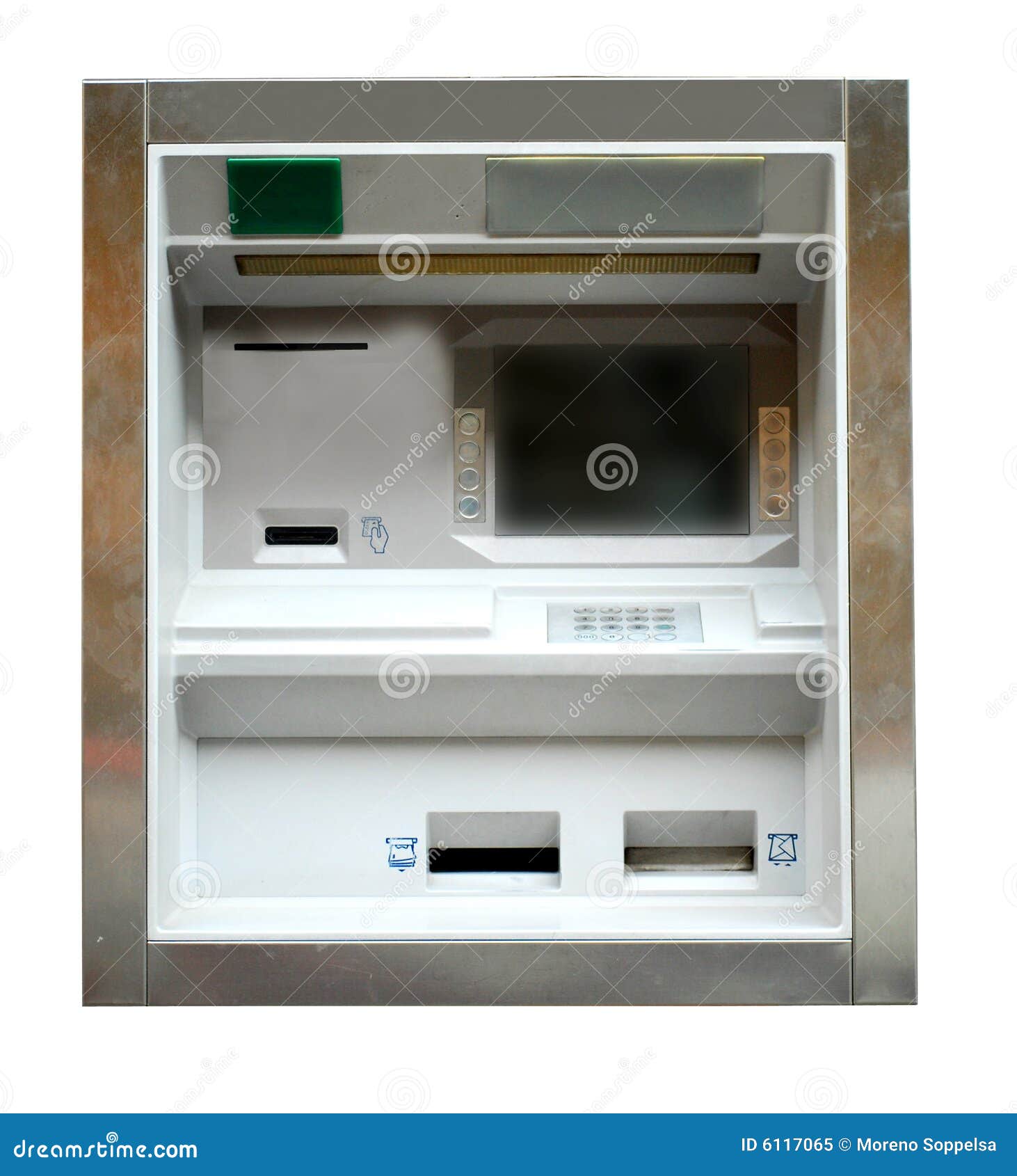 ATM - Cash point stock image. Image of automatic, card - 6117065