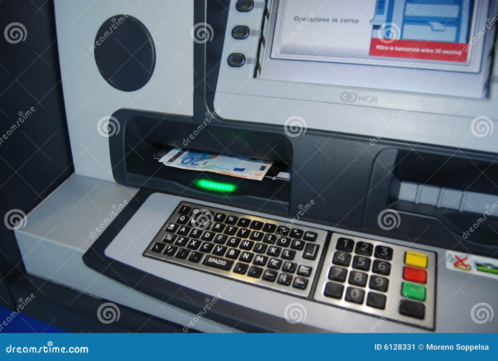ATM - Cash point stock image. Image of commerce, machine - 6128331