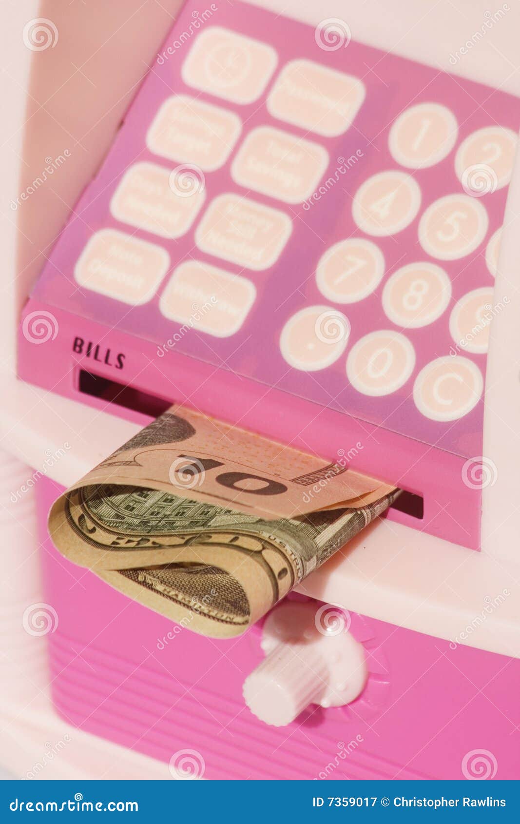 ATM deposit stock image. Image of bread, personal, paper - 7359017