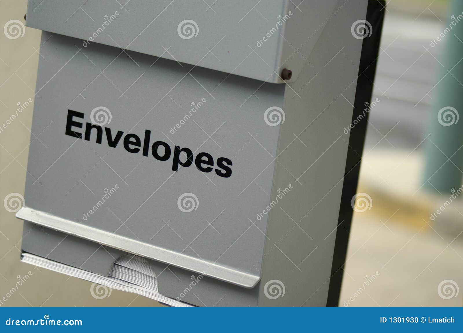 ATM envelope holder stock photo. Image of banking, business - 1301930