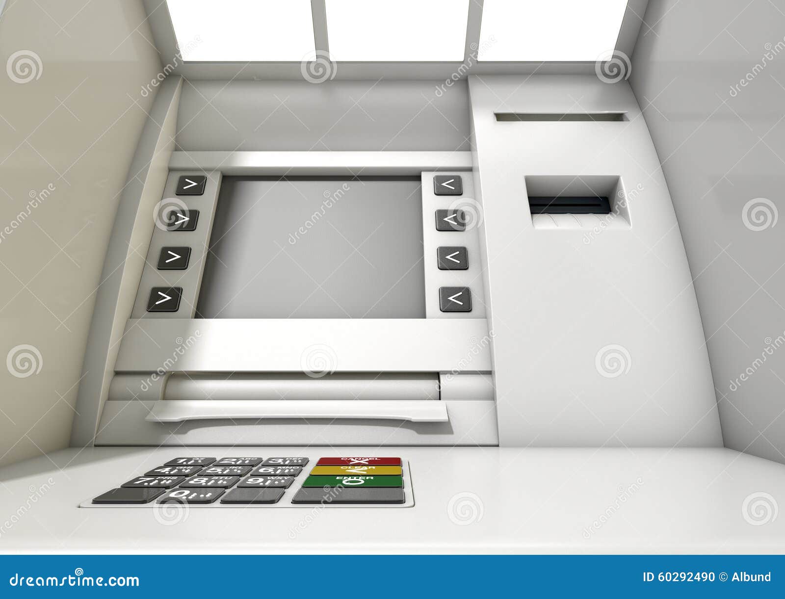 Atm Facade Closeup stock illustration. Illustration of bank - 60292490