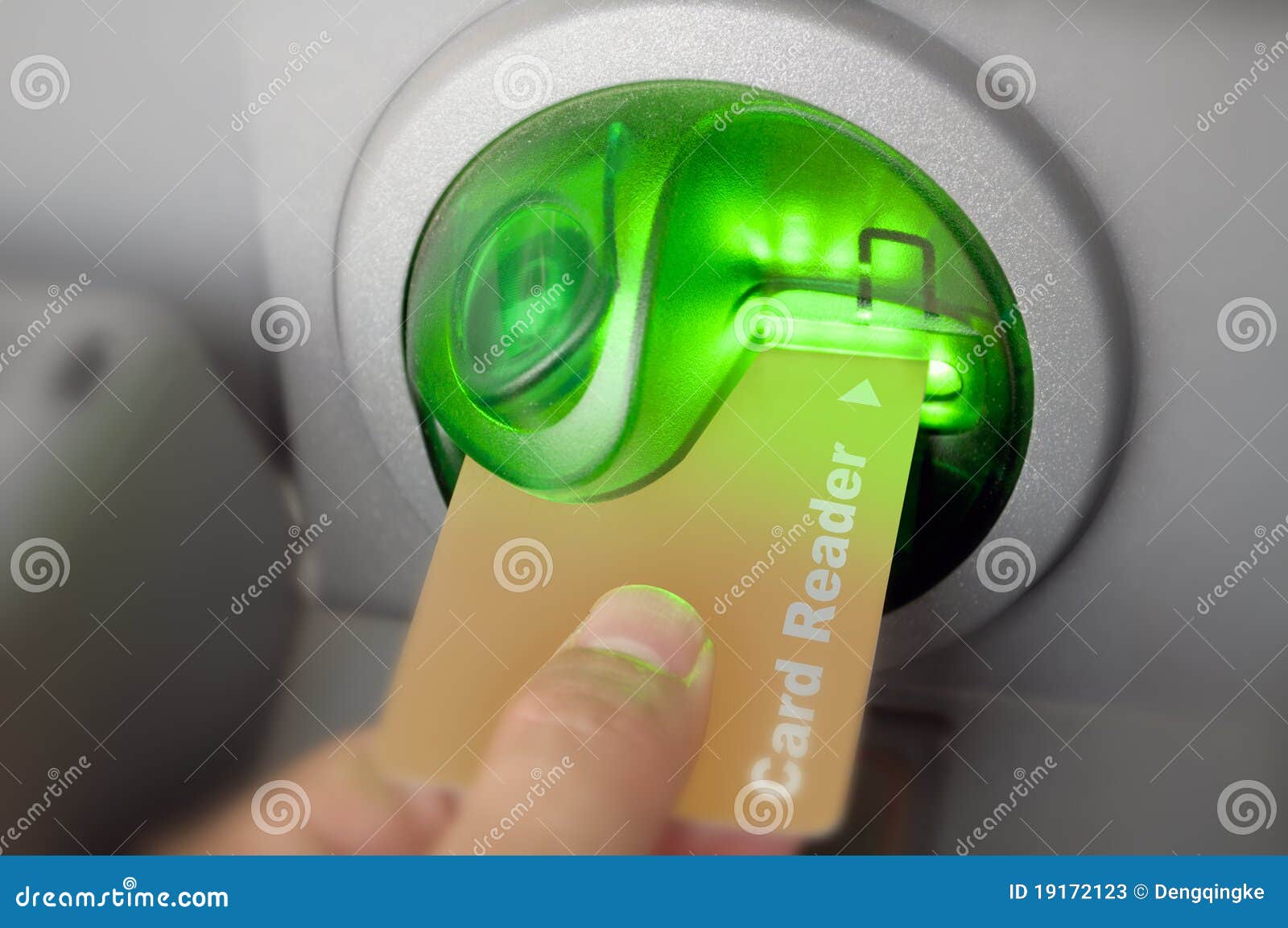 ATM Inserting a Card. stock image. Image of confirmation - 19172123